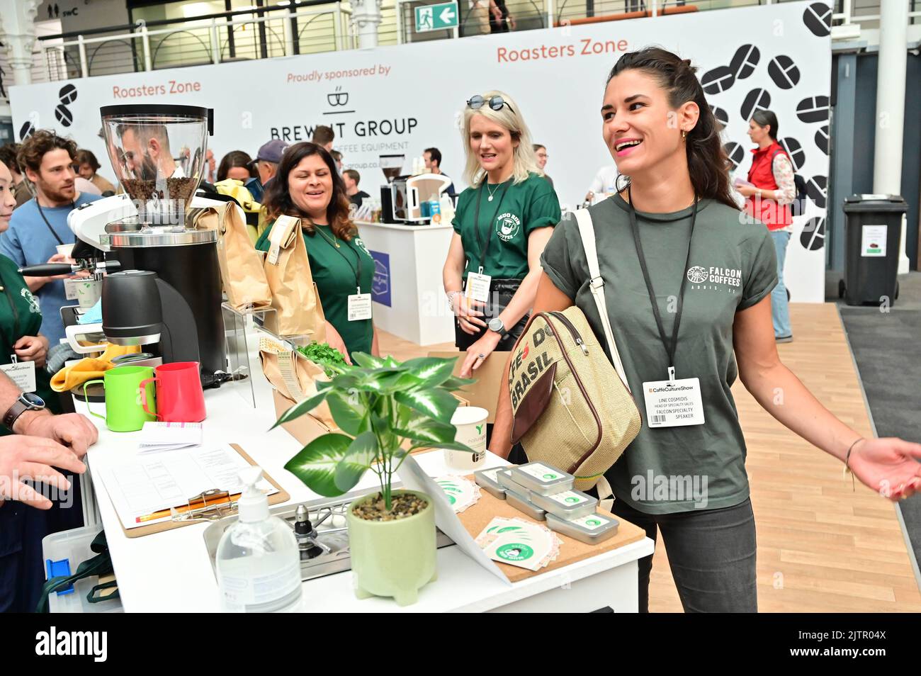Brazil coffee exhibition at Roasters Zones at Caffè Culture Show 2022 ...