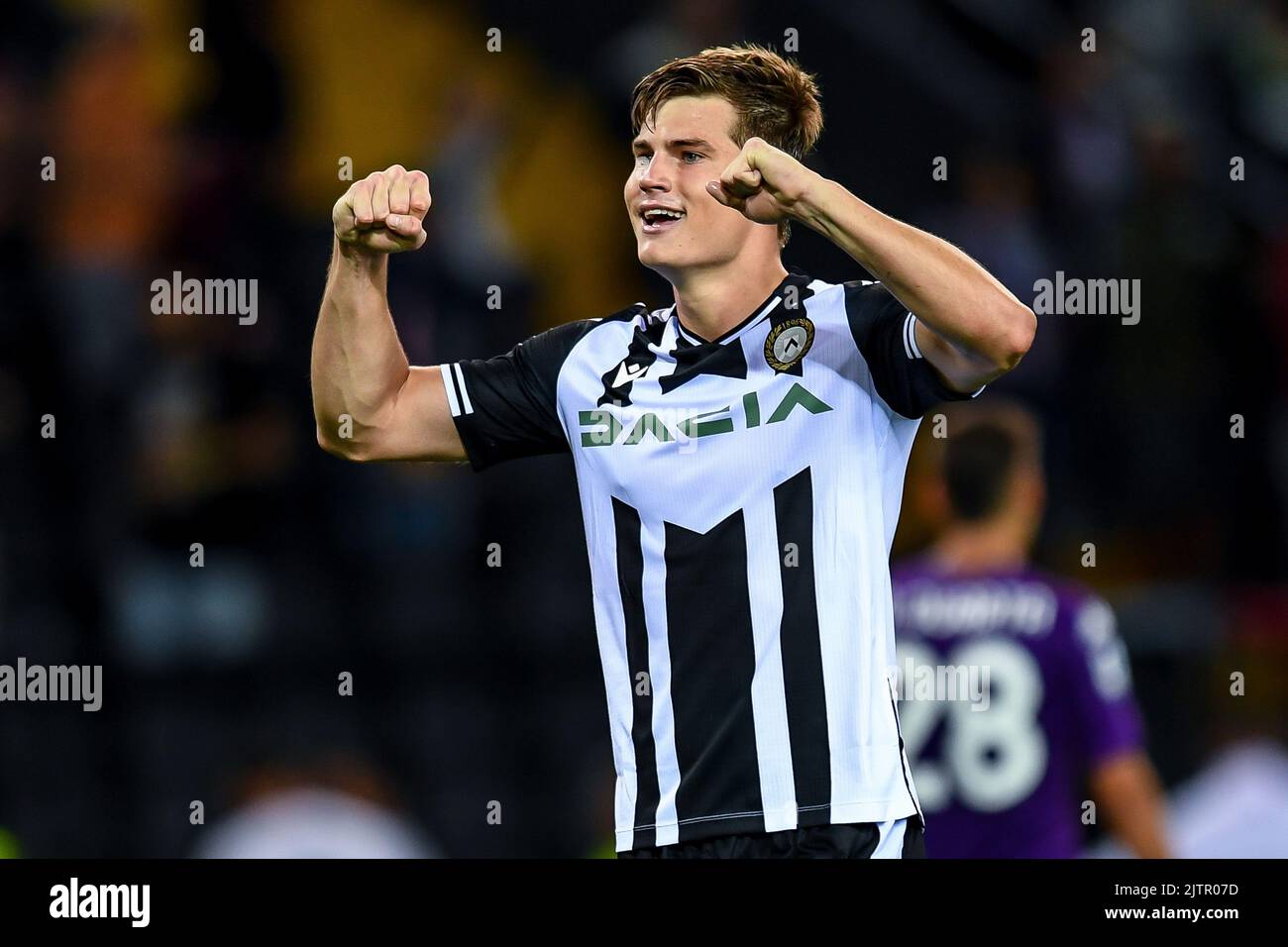 Friuli - Dacia Arena stadium, Udine, Italy, August 31, 2022, Udinese's ...