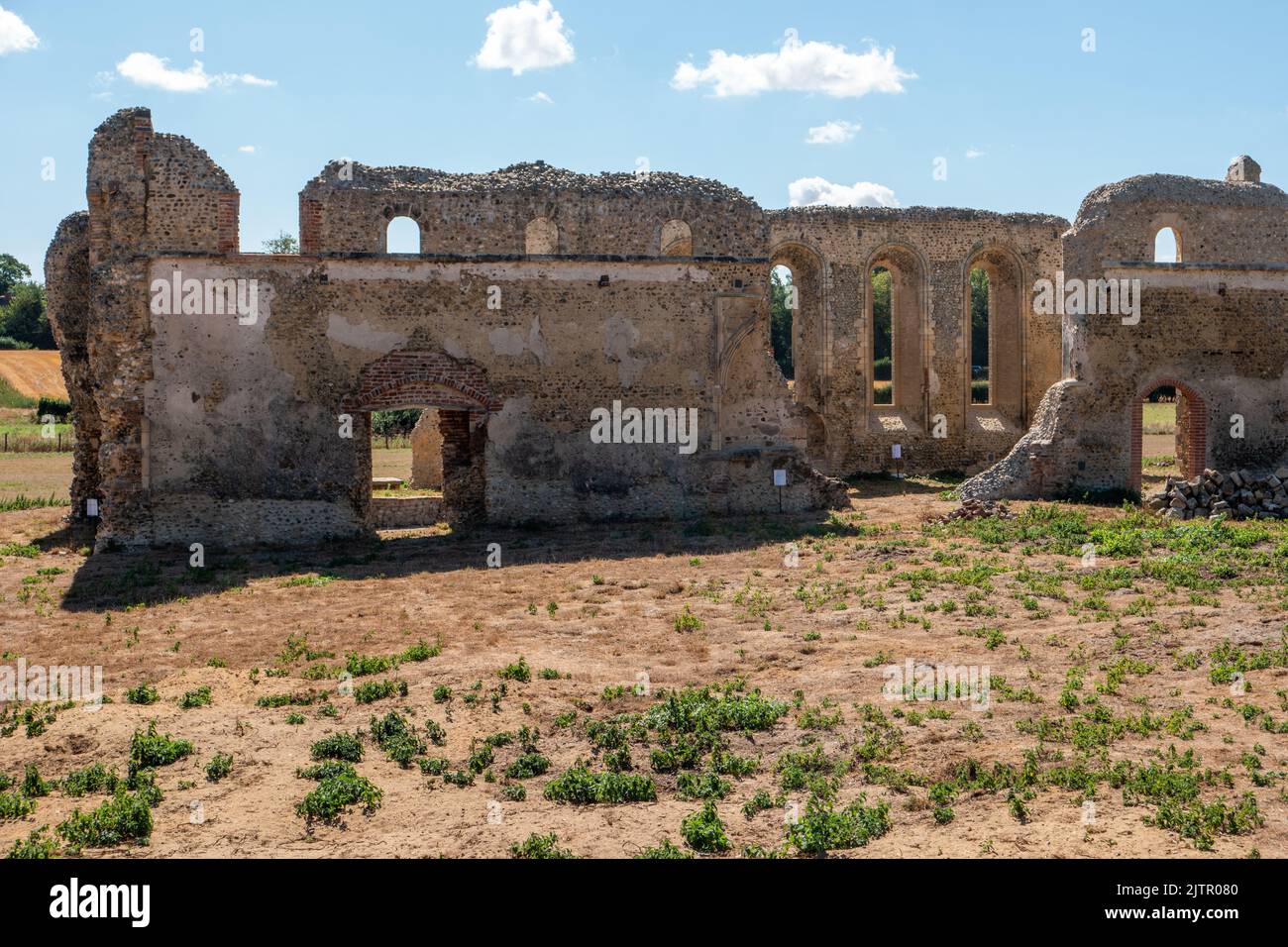Taken from the north.Sibton Abbey (of the blessed virgin Mary) is an ...
