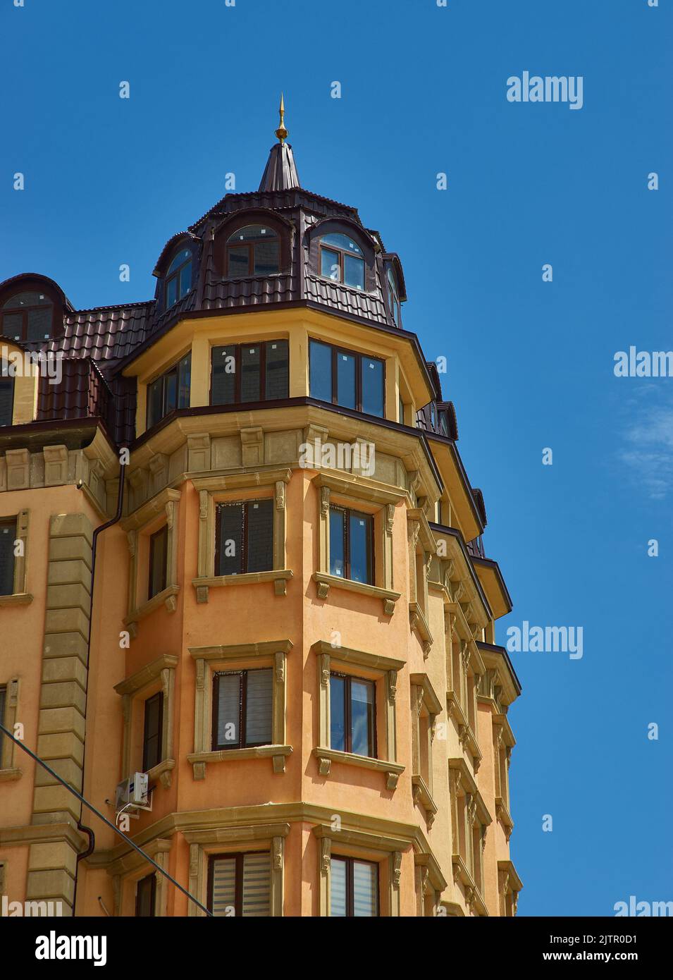 Kaspiysk, city blocks, city in the Republic of Dagestan, Russia ...