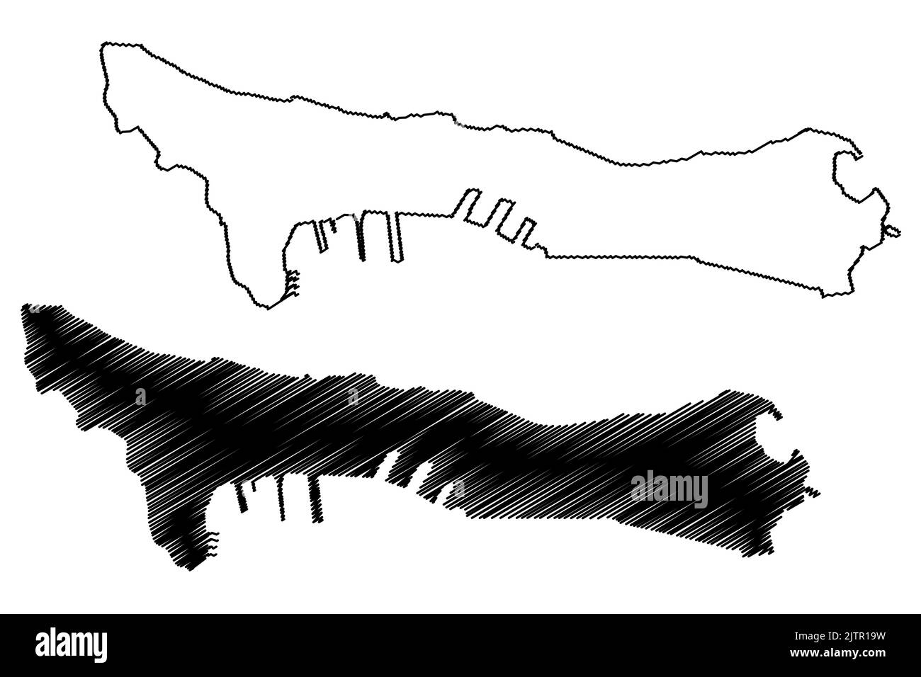 Puerto Rico Island Outline