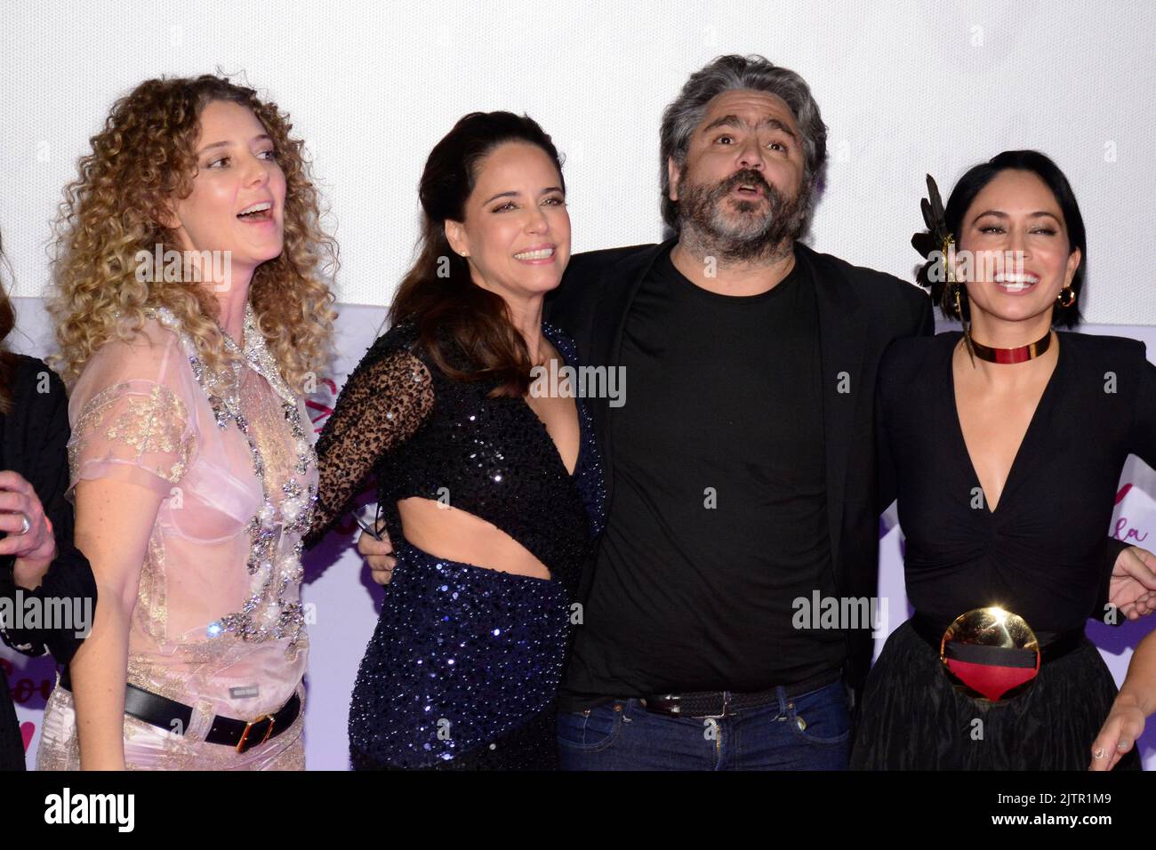 Mexico City, Mexico. 31st Aug, 2022. (L-R) Johanna Murillo, Ana Claudia ...