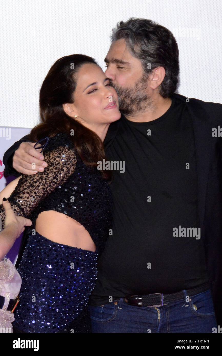 Mexico City, Mexico. 31st Aug, 2022. Ana Claudia Talancon and Martin ...