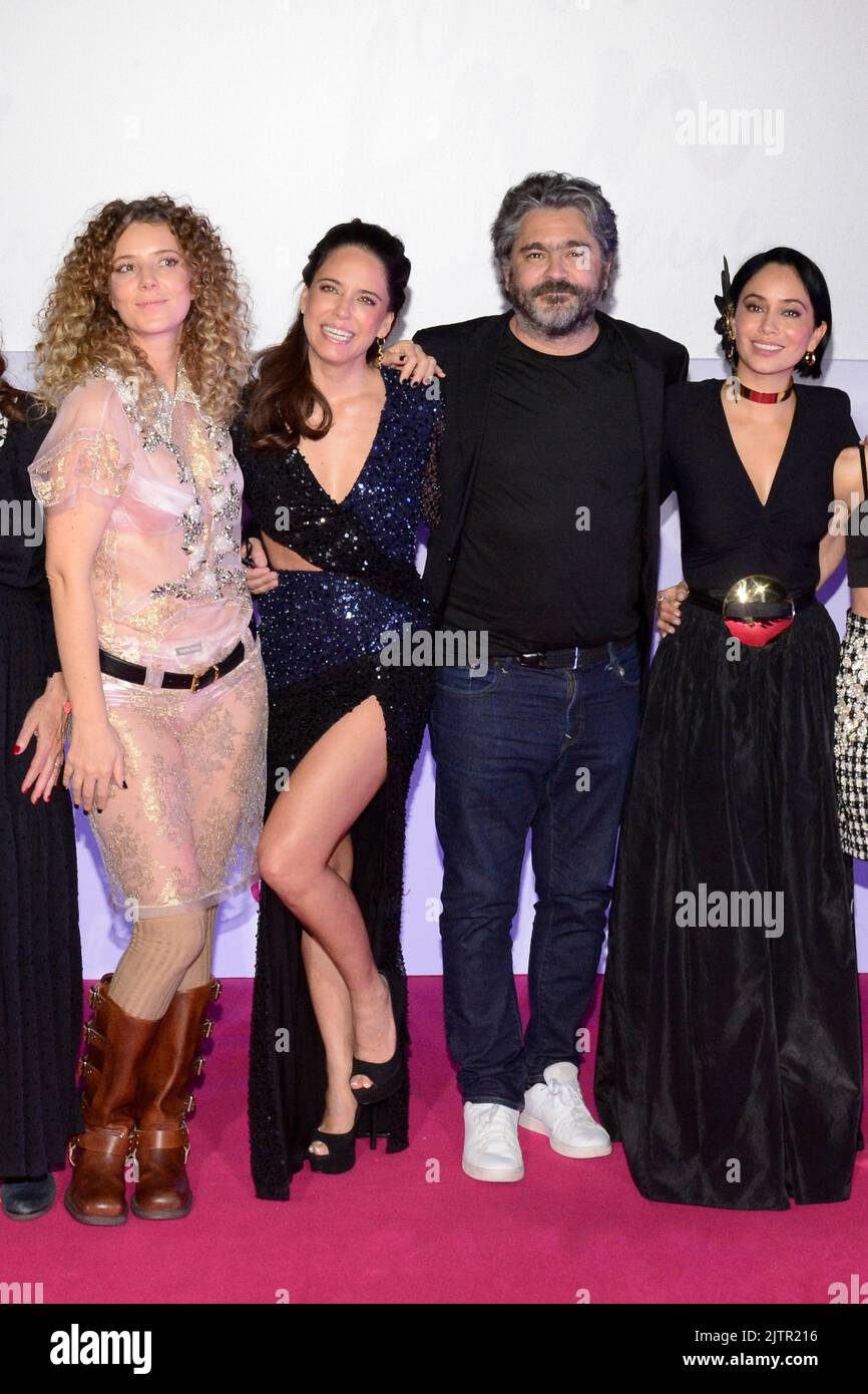 Mexico City, Mexico. 31st Aug, 2022. (L-R) Johanna Murillo, Ana Claudia ...