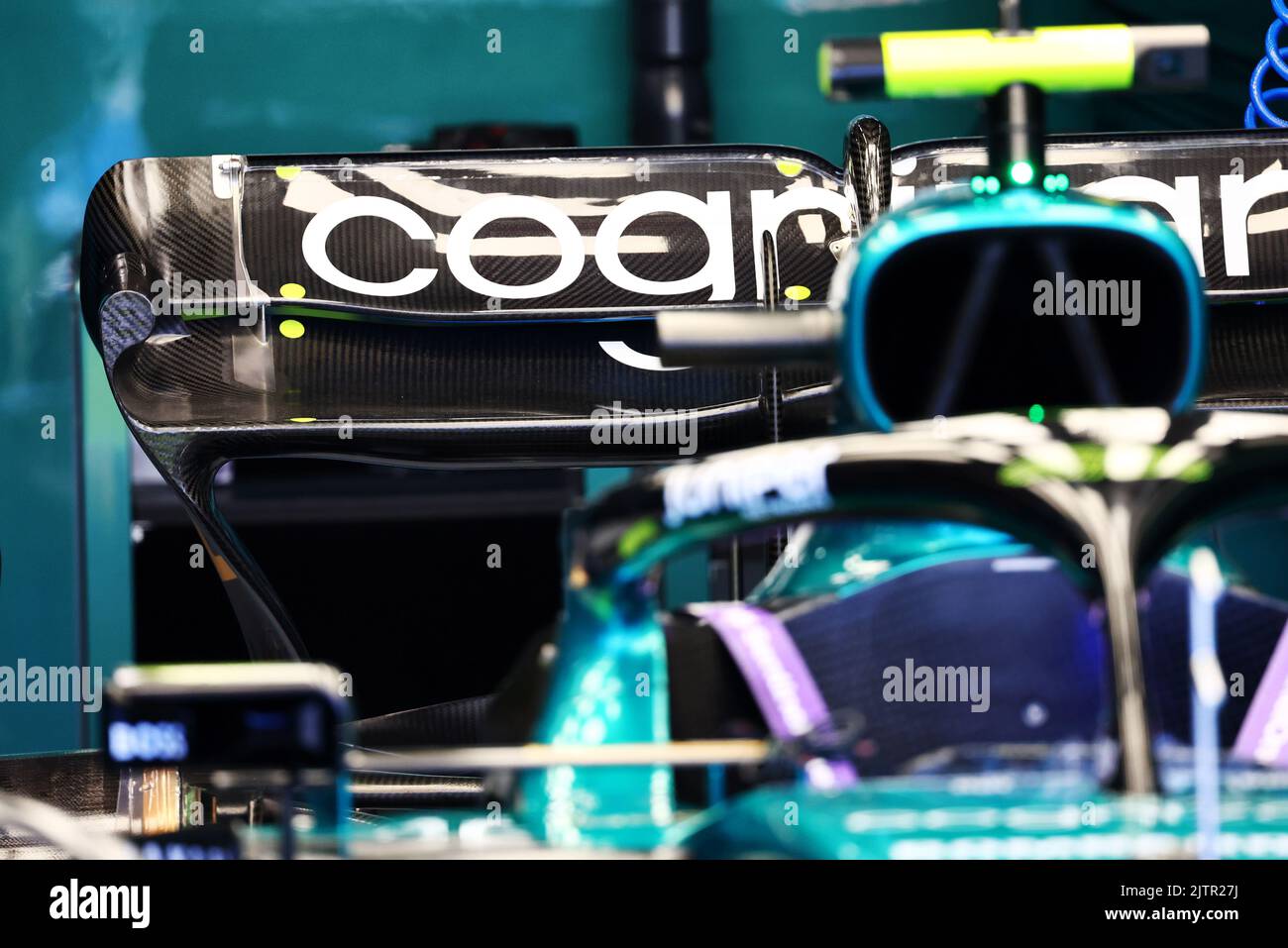 Aston martin f1 rear wing hi-res stock photography and images - Alamy
