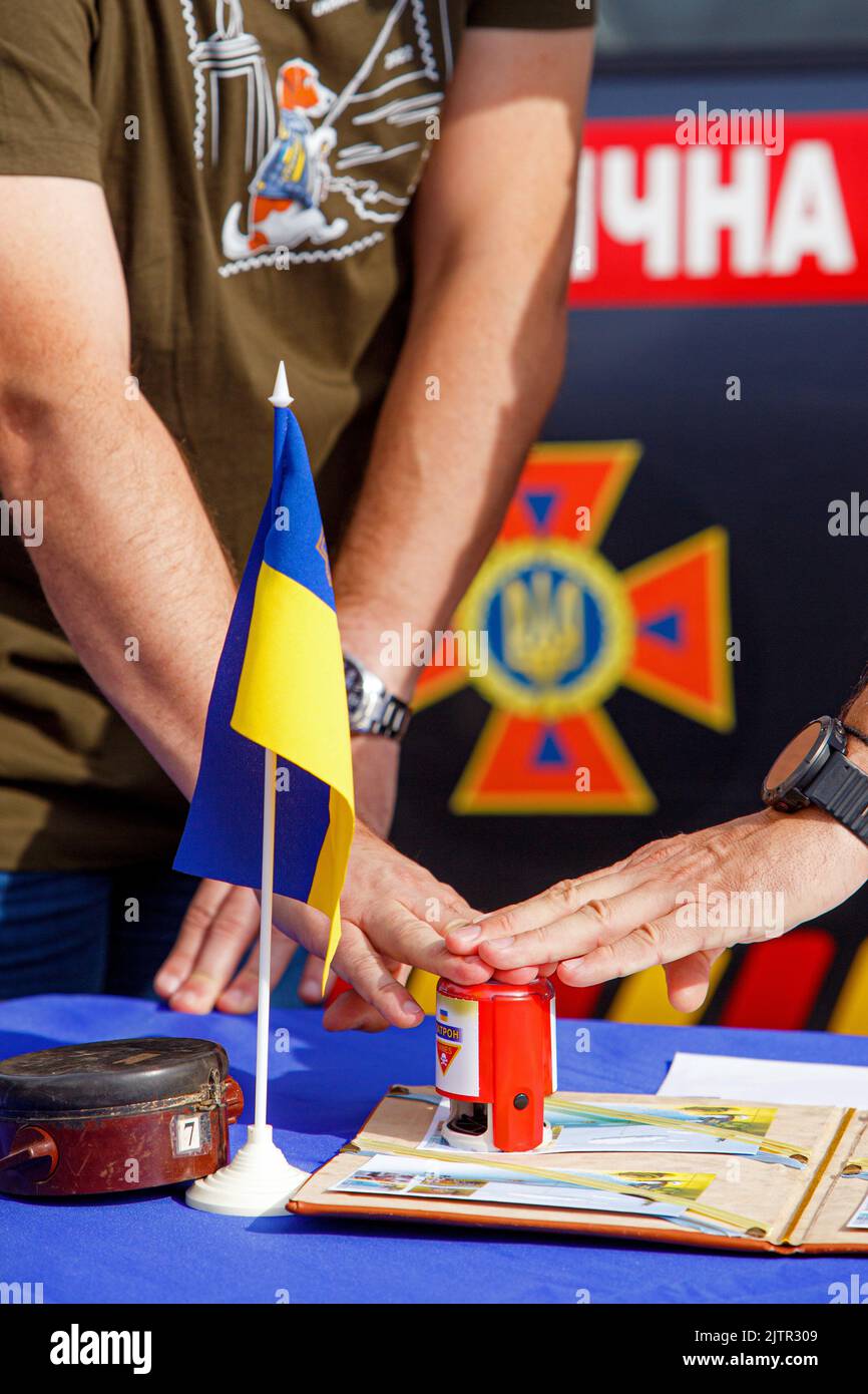 Patron dog hi-res stock photography and images - Alamy