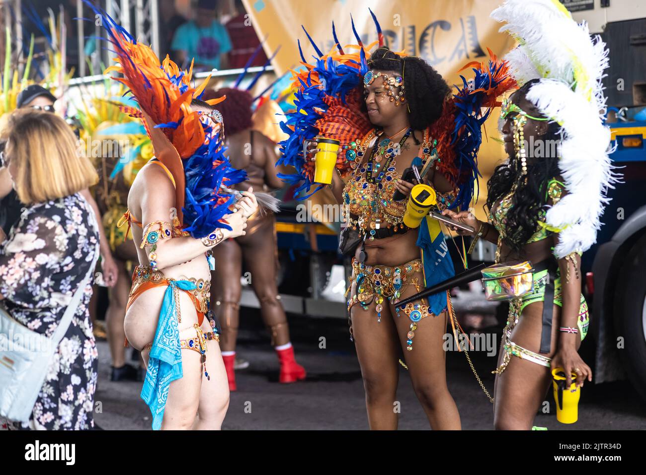 Notting Hill Carnival 2022 London Stock Photo - Alamy
