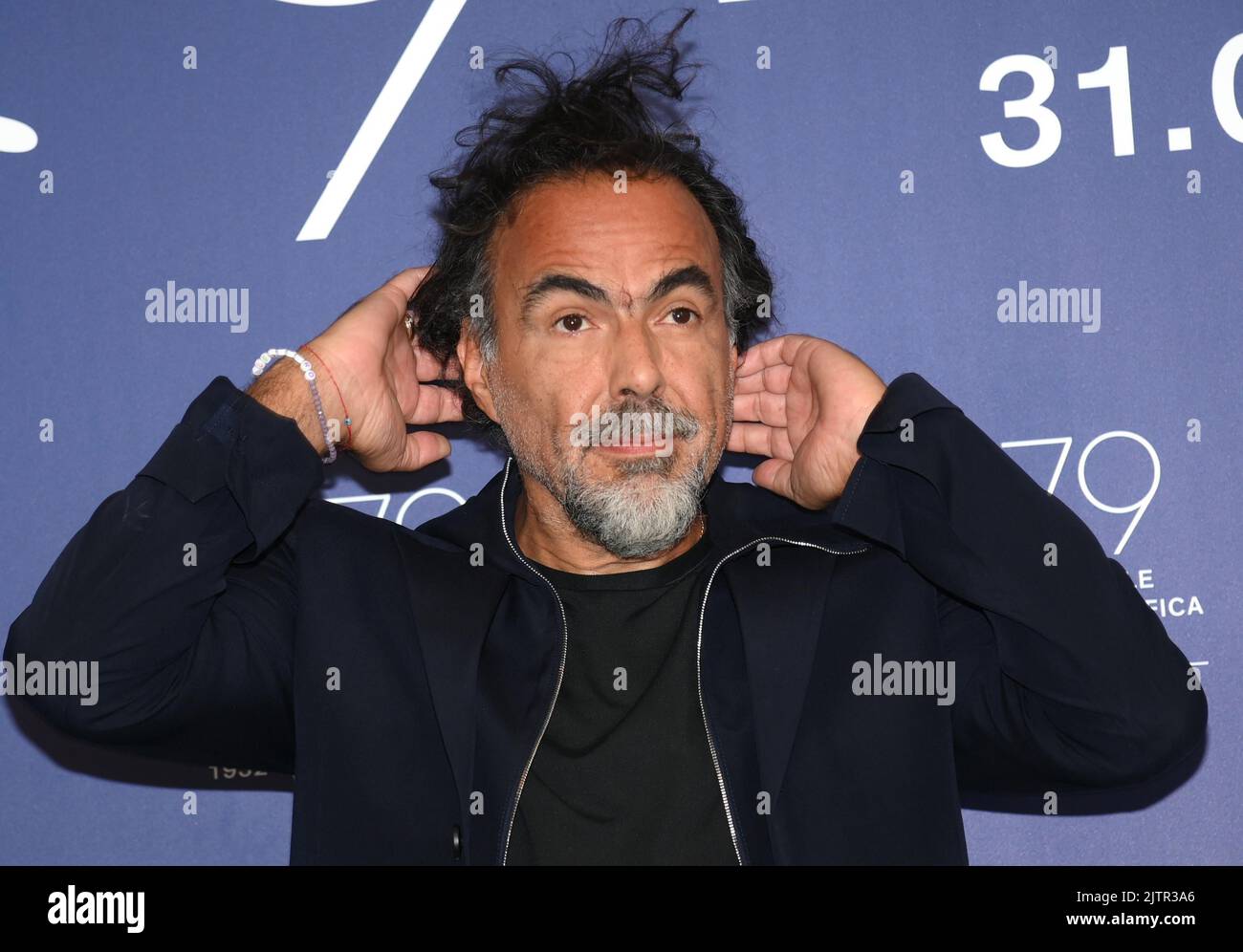 September 1, 2022, VENICE, ITALY: Filmmaker Alejandro Gonzalez Inarritu ...