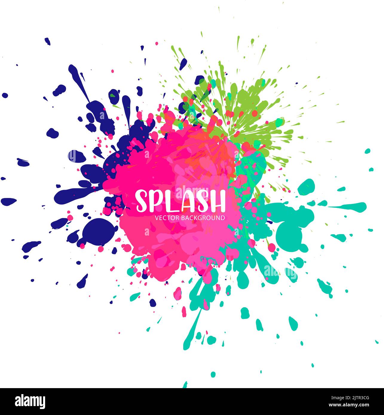 Elegant Abstract artistic colorful splash watercolor background. Vector ...