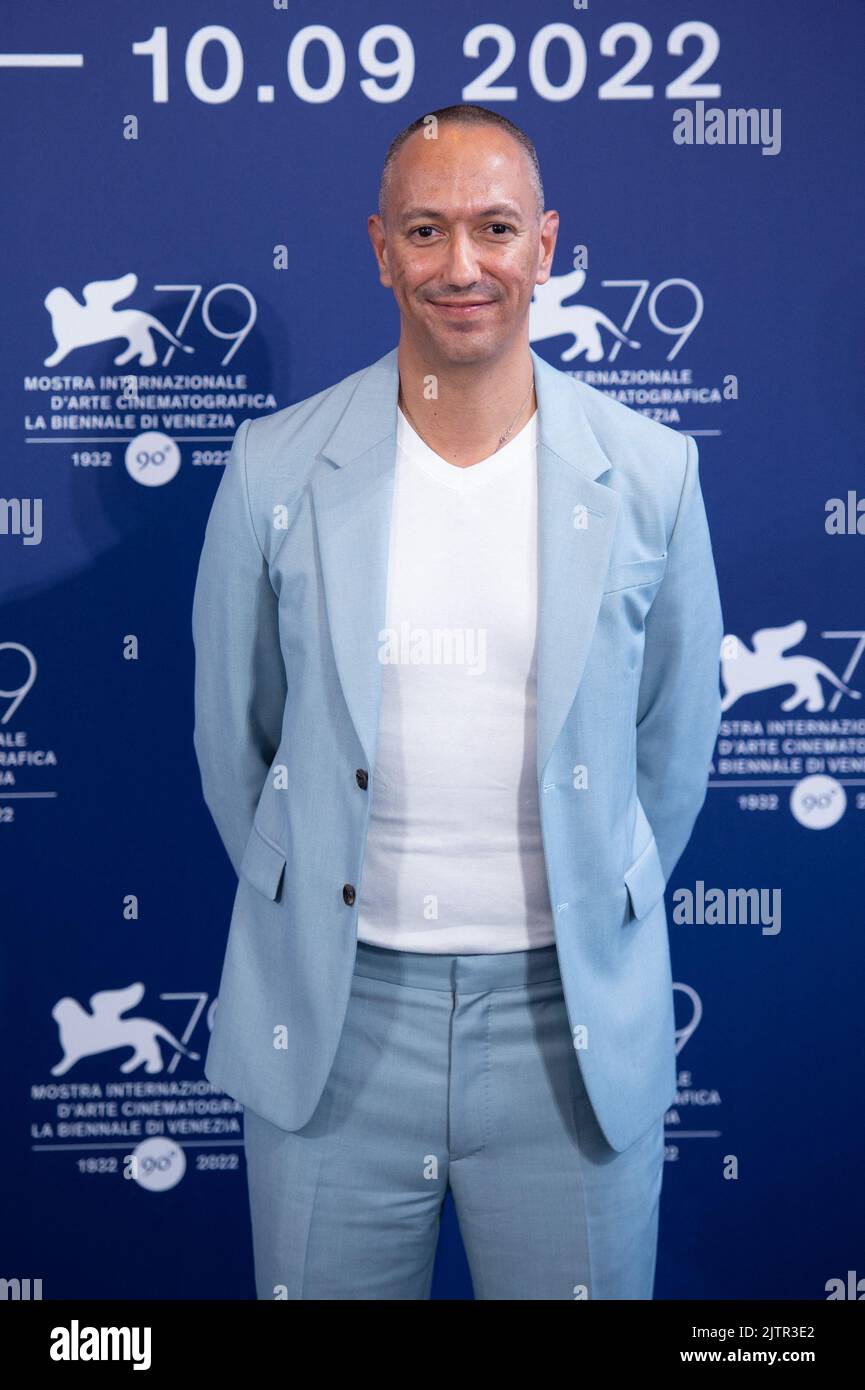 Oliver Hermanus attending the Living Photocall during the 79th Venice ...
