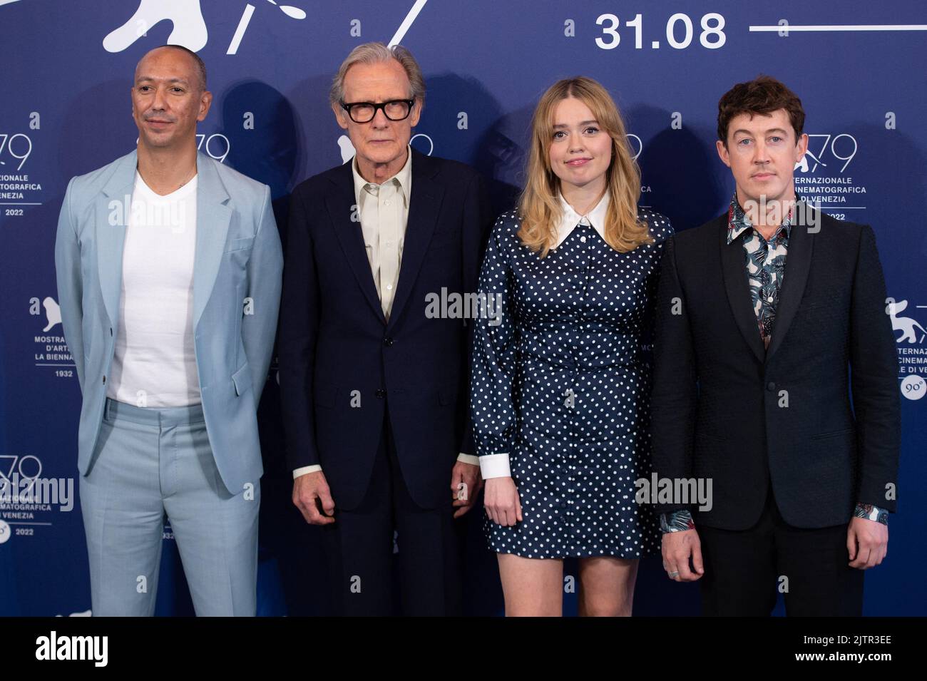 Oliver Hermanus, Bill Nighy, Aimee Lou Wood and Alex Sharp attending ...