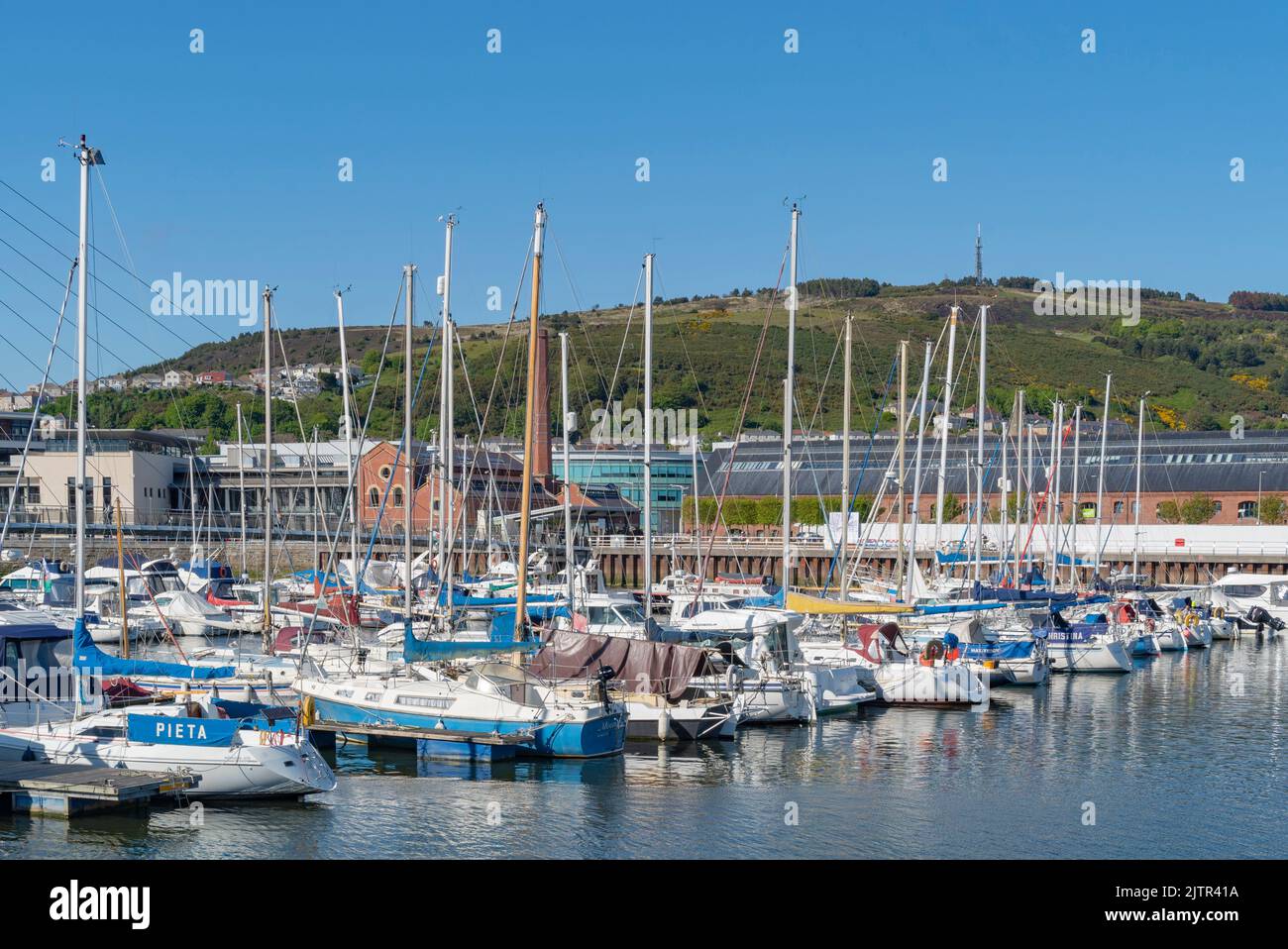 Swansea waterfront marina sa1 hi-res stock photography and images - Alamy