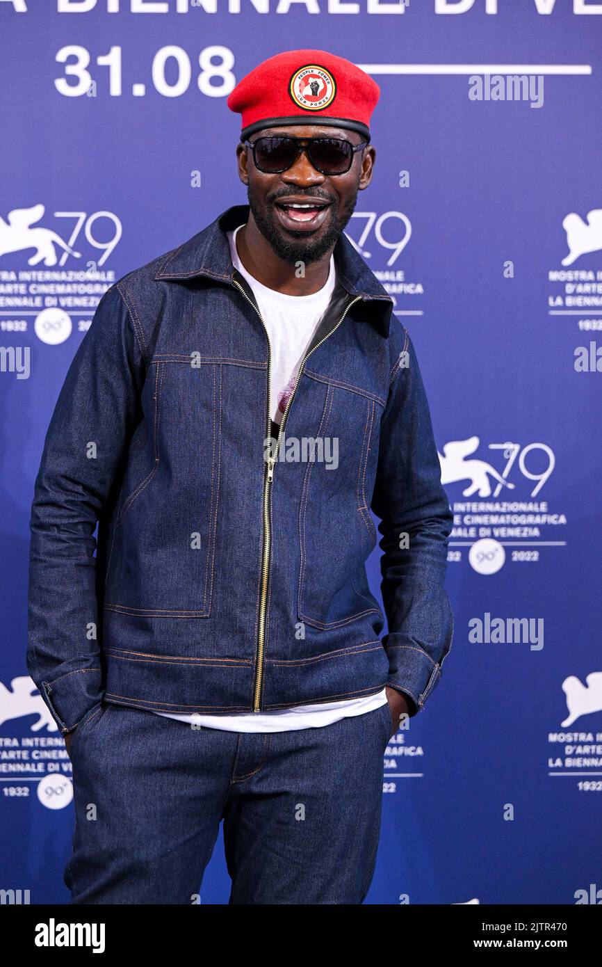 Bobi Wine 79th Venice Film Festival Photocall of the movie -Bobi Wine ...