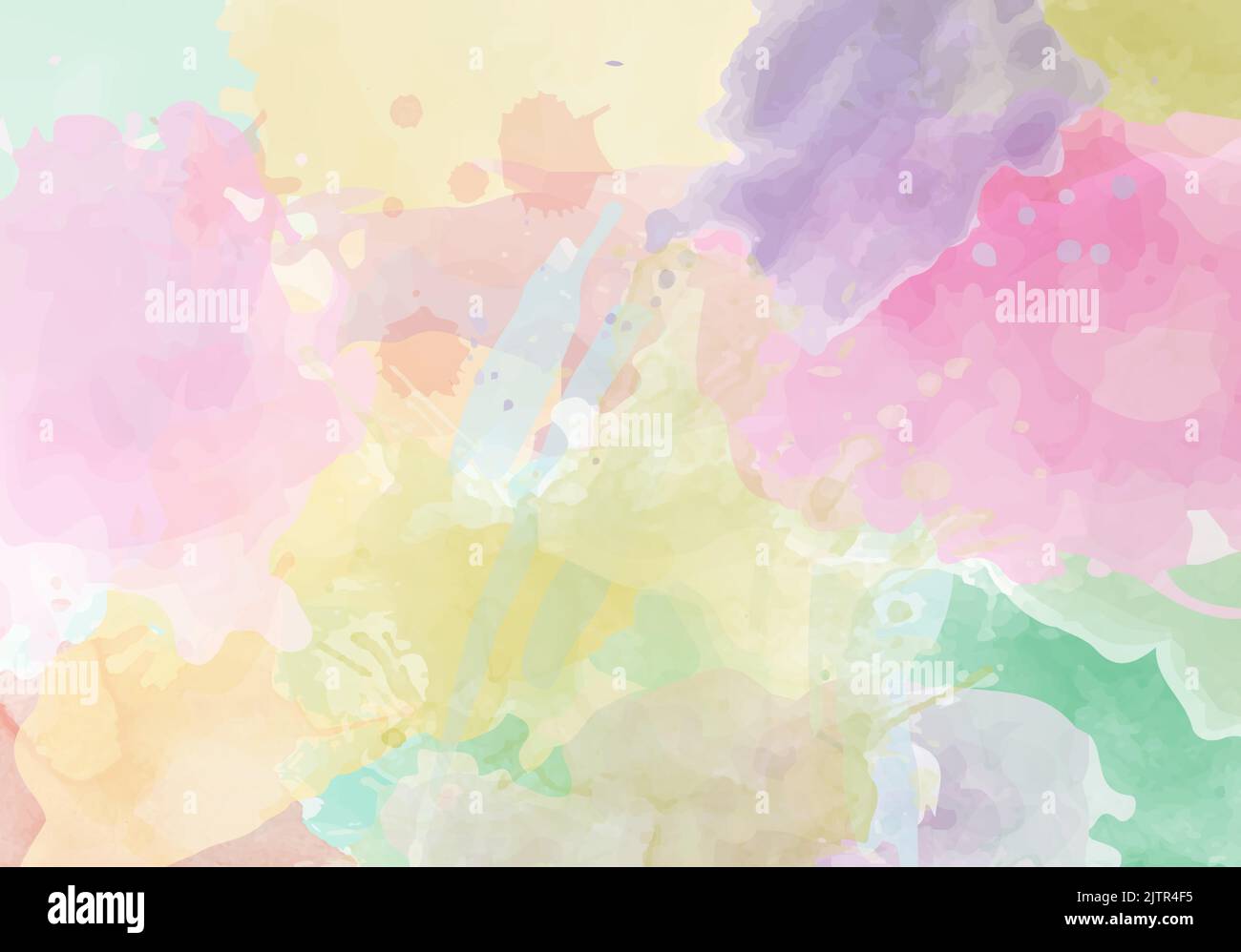 Abstract colorful watercolor for background, hand painted watercolor ...