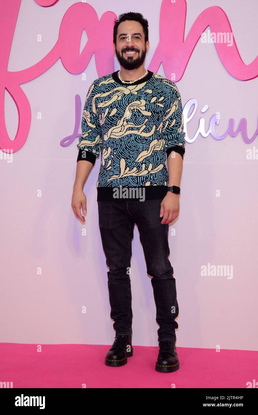 Mexico City, Mexico. 31st Aug, 2022. Daniel Tobar poses for photos ...