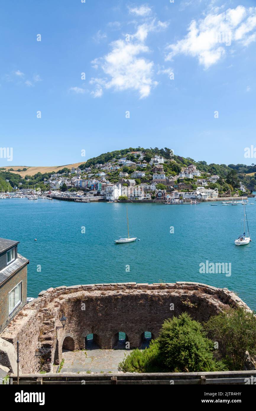 Bayards Cove Fort in Dartmouth, Devon Stock Photo - Alamy