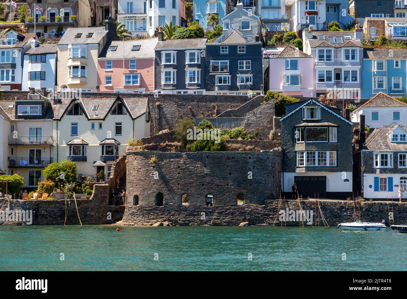 Bayard's Cove Fort in Dartmouth, Devon, England Stock Photo - Alamy