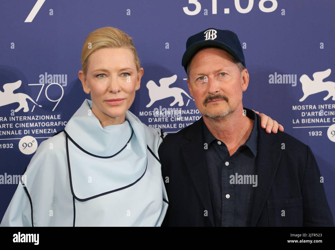 Venice, Italy, 1st September, 2022, Cate Blanchett and director Todd ...