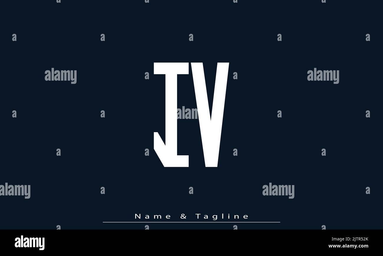 Iv logo hi-res stock photography and images - Alamy