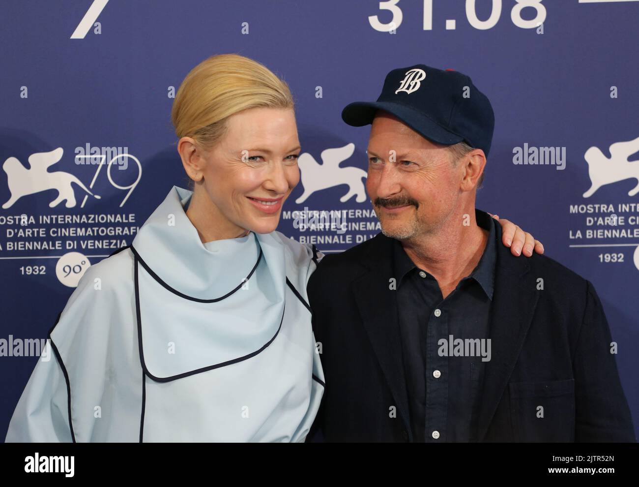 Venice, Italy, 1st September, 2022, Cate Blanchett and director Todd ...