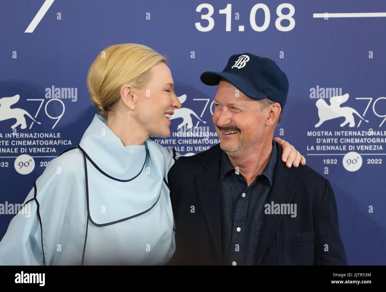 Venice, Italy, 1st September, 2022, Cate Blanchett and director Todd ...