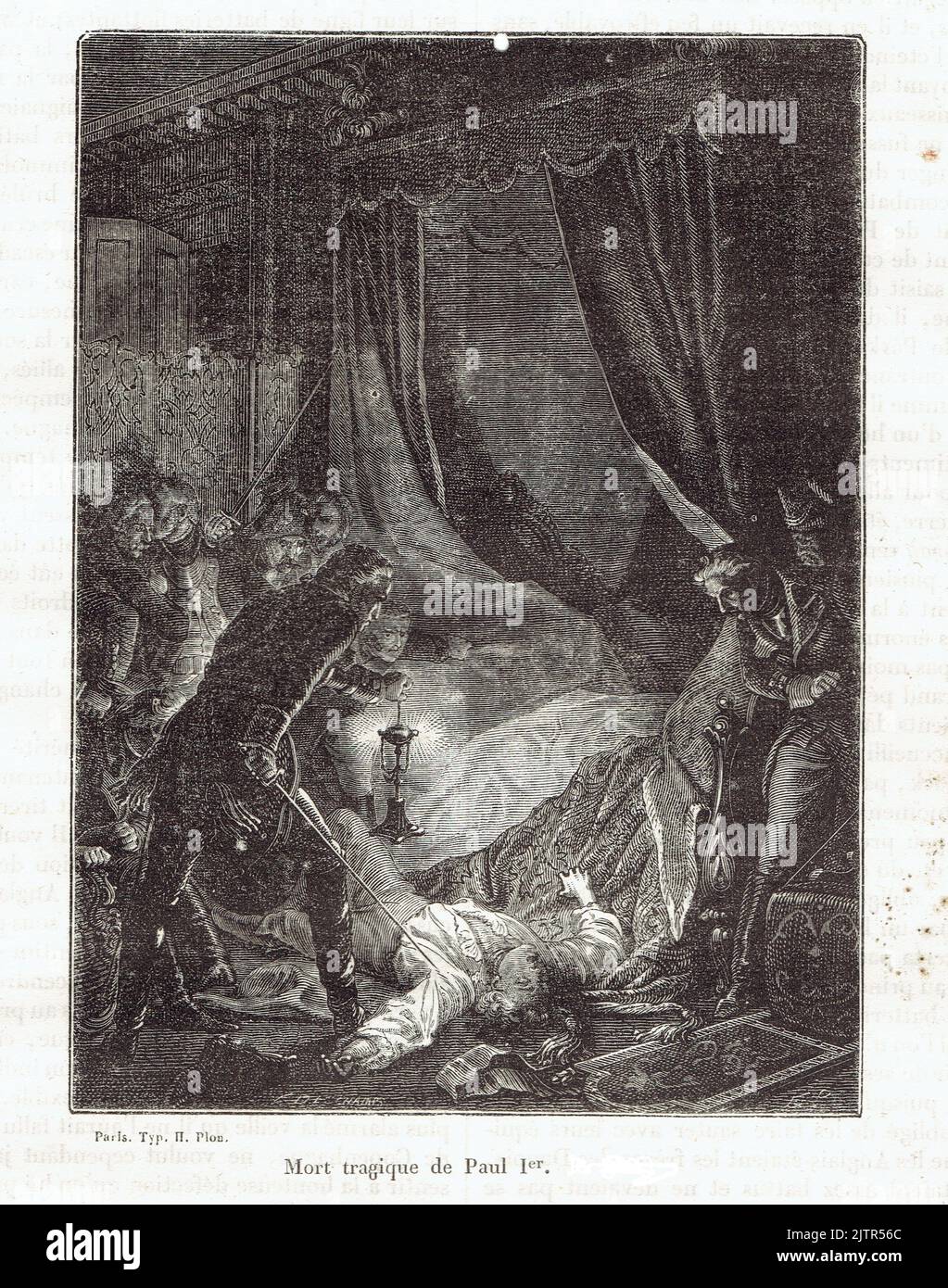 mort du tsar Paul 1er Stock Photo - Alamy