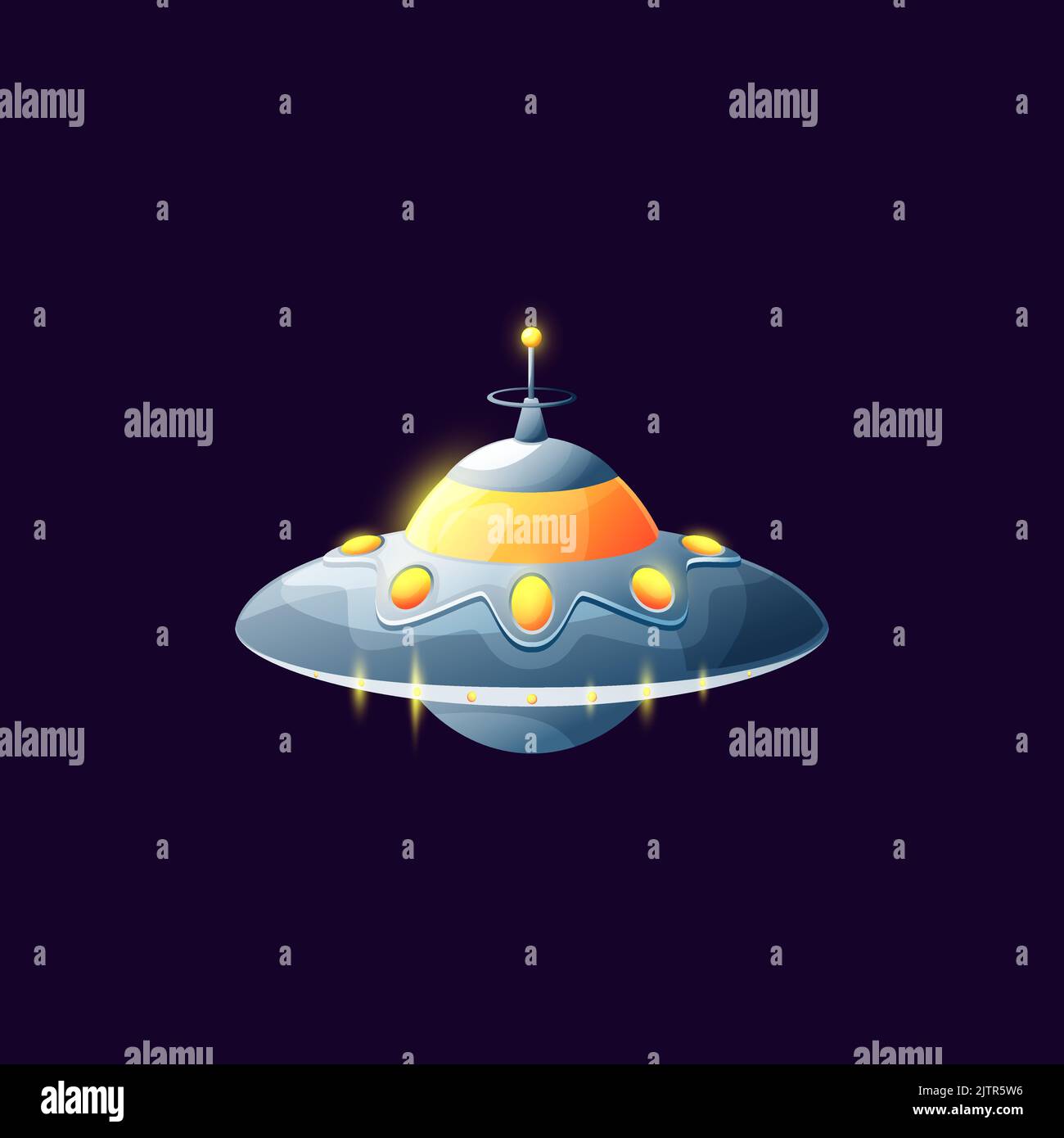 Unknown flying object invader spaceship intergalactic flying object ...