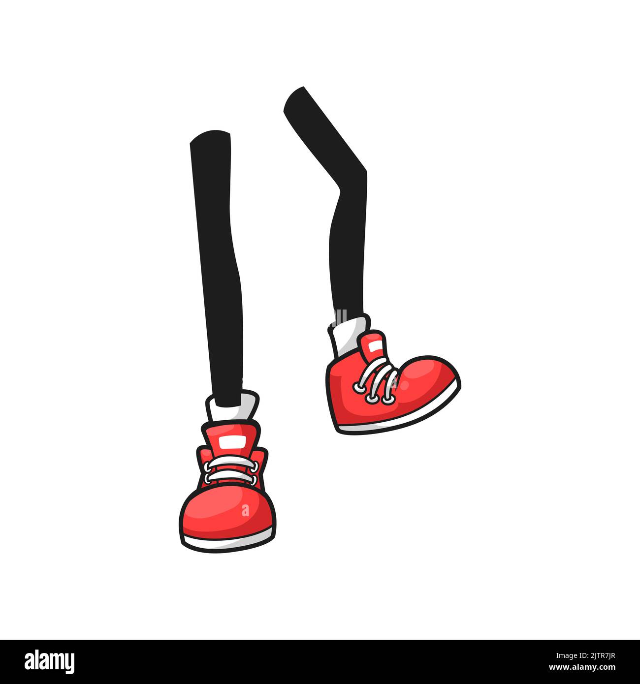 Rubber legs Stock Vector Images - Alamy