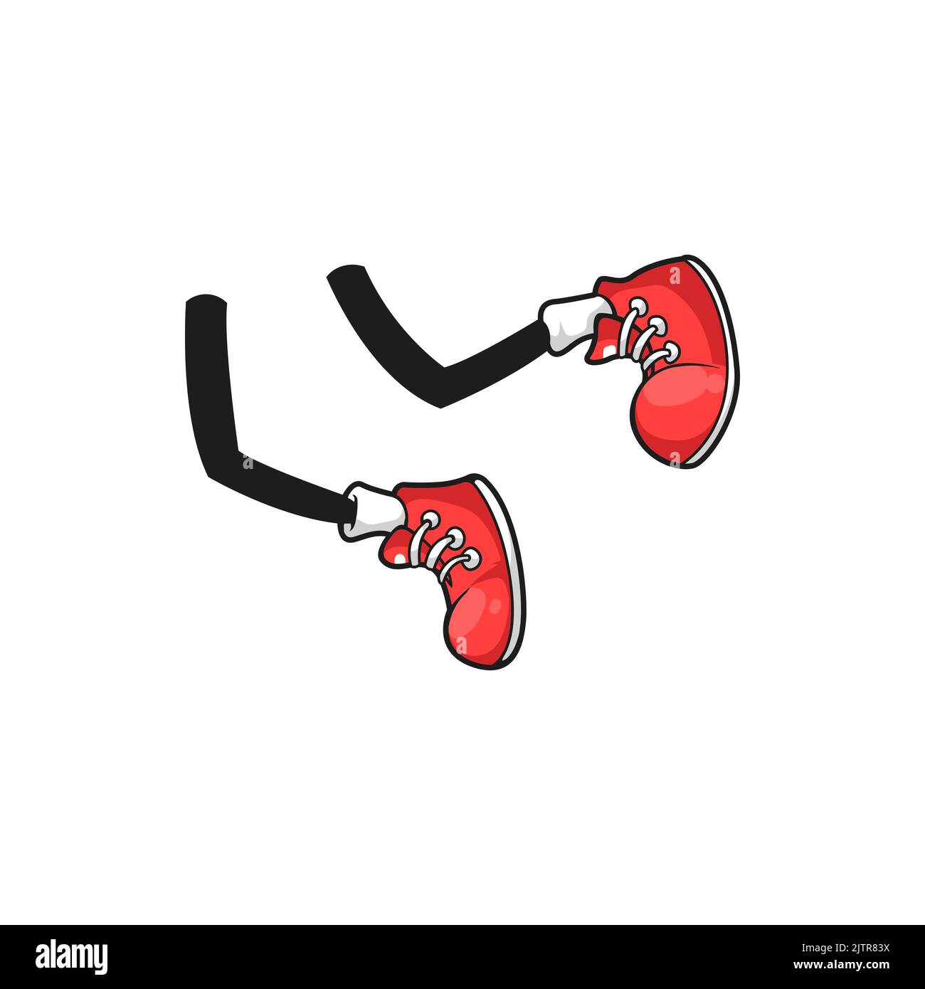 Bent legs Stock Vector Images - Alamy