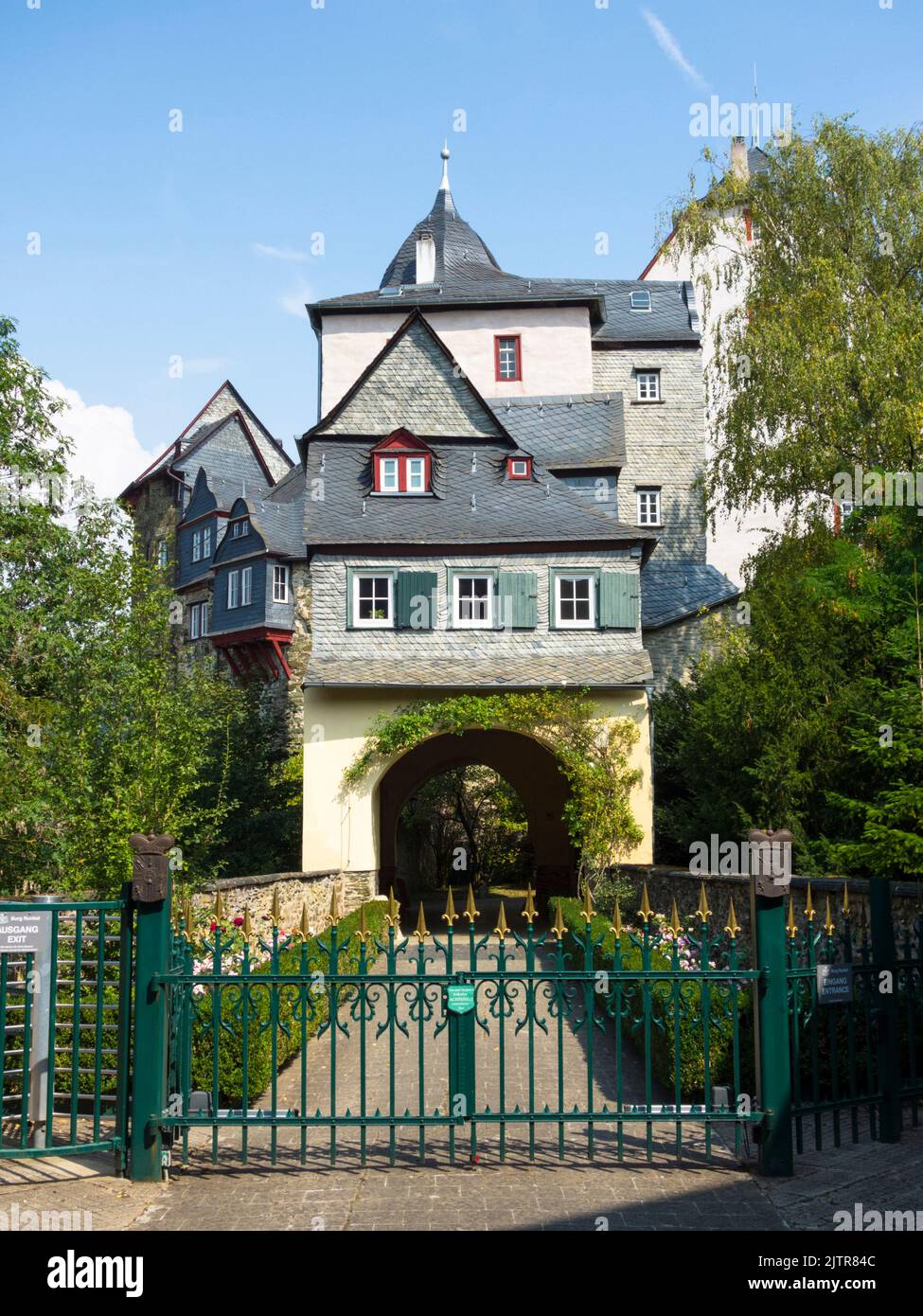 Schloss Runkel in Runkel (Hesse/Germany Stock Photo - Alamy