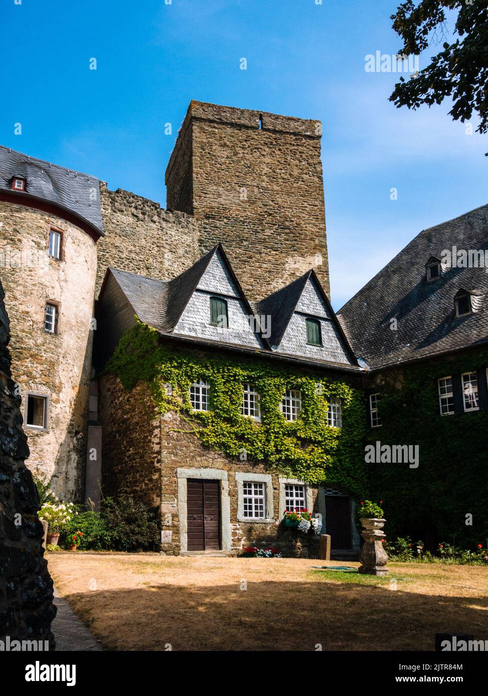 Schloss Runkel in Runkel (Hesse/Germany Stock Photo - Alamy