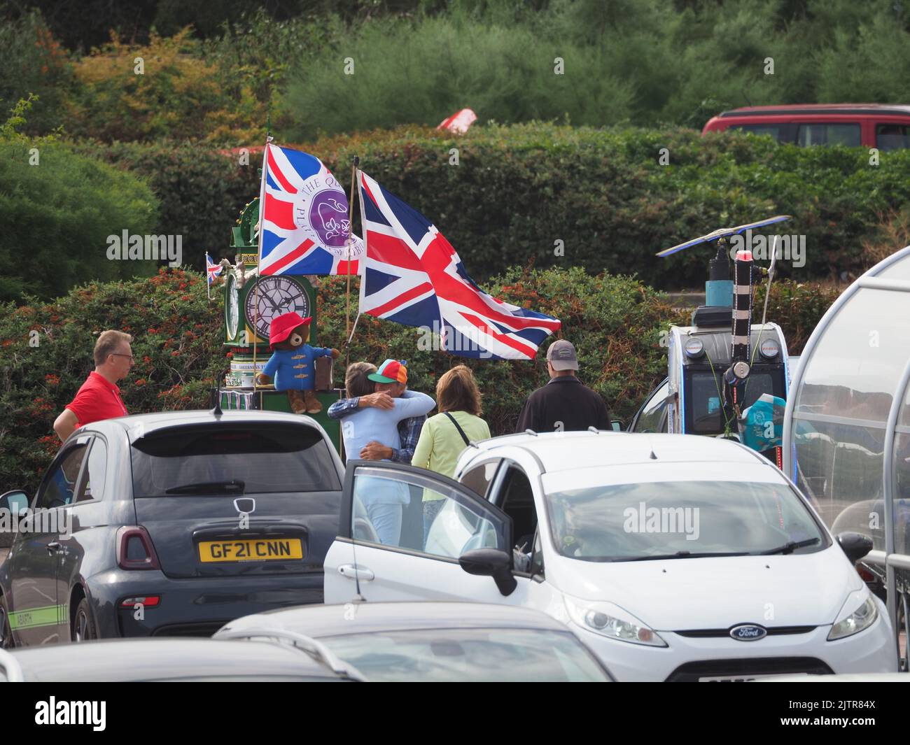 Sheerness, Kent, UK. 1st Sep, 2022. Tim Bell, 77 of Minster on Sea ...