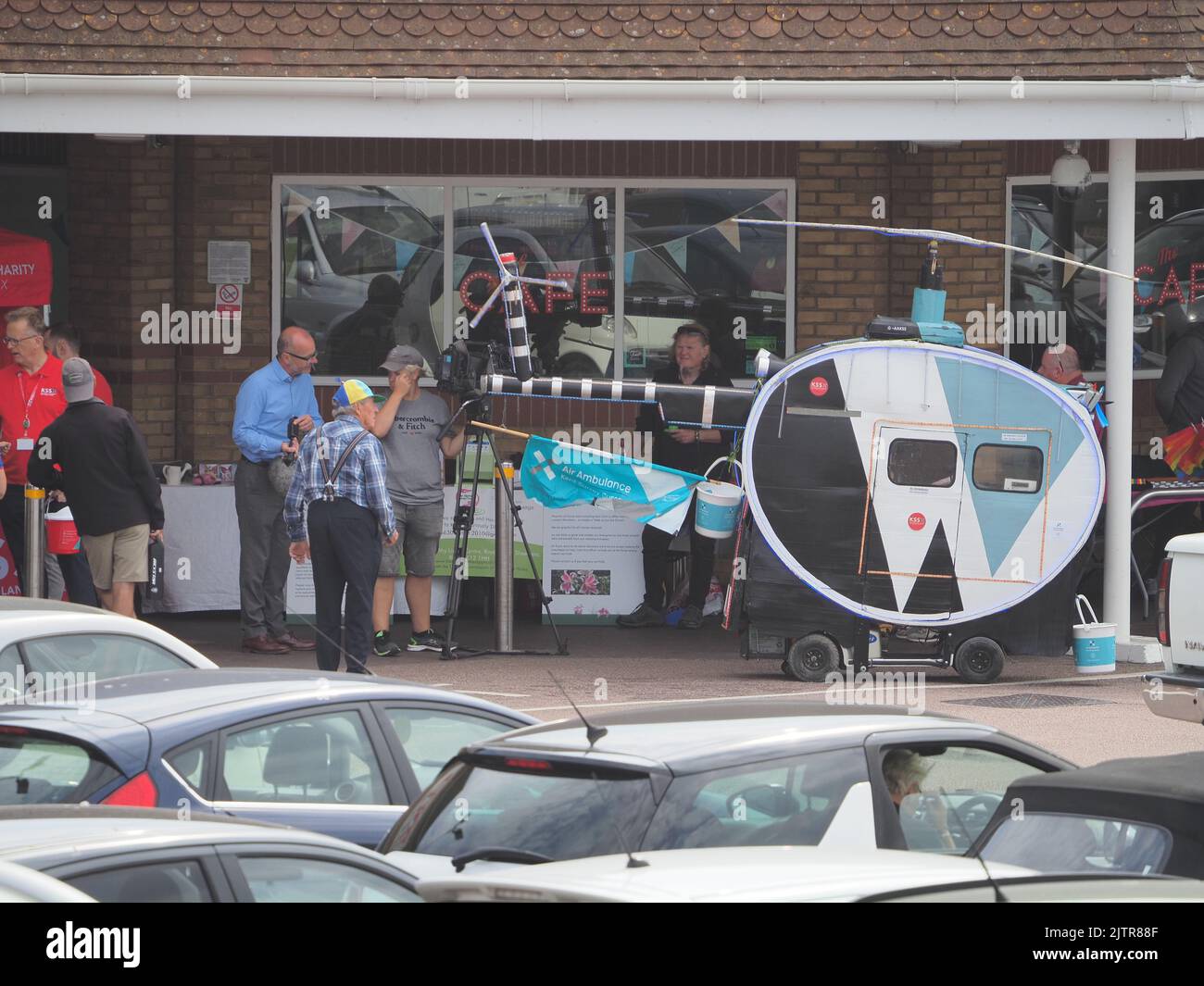 Sheerness, Kent, UK. 1st Sep, 2022. Tim Bell, 77 of Minster on Sea ...