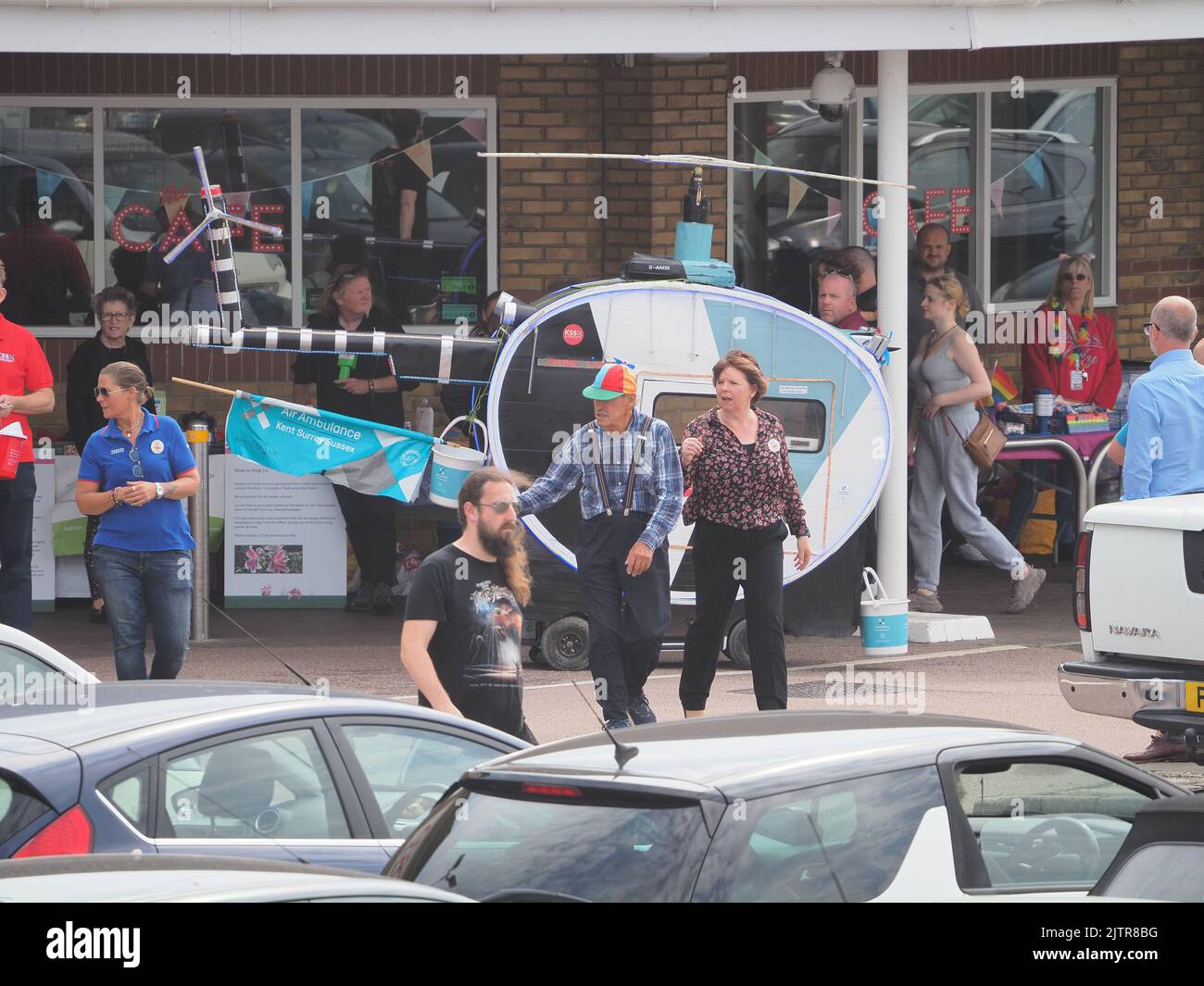 Sheerness, Kent, UK. 1st Sep, 2022. Tim Bell, 77 of Minster on Sea ...