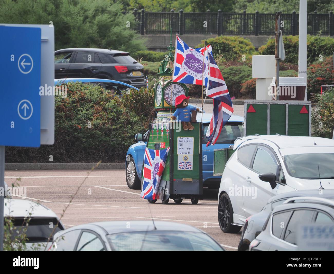 Sheerness, Kent, UK. 1st Sep, 2022. Tim Bell, 77 of Minster on Sea ...