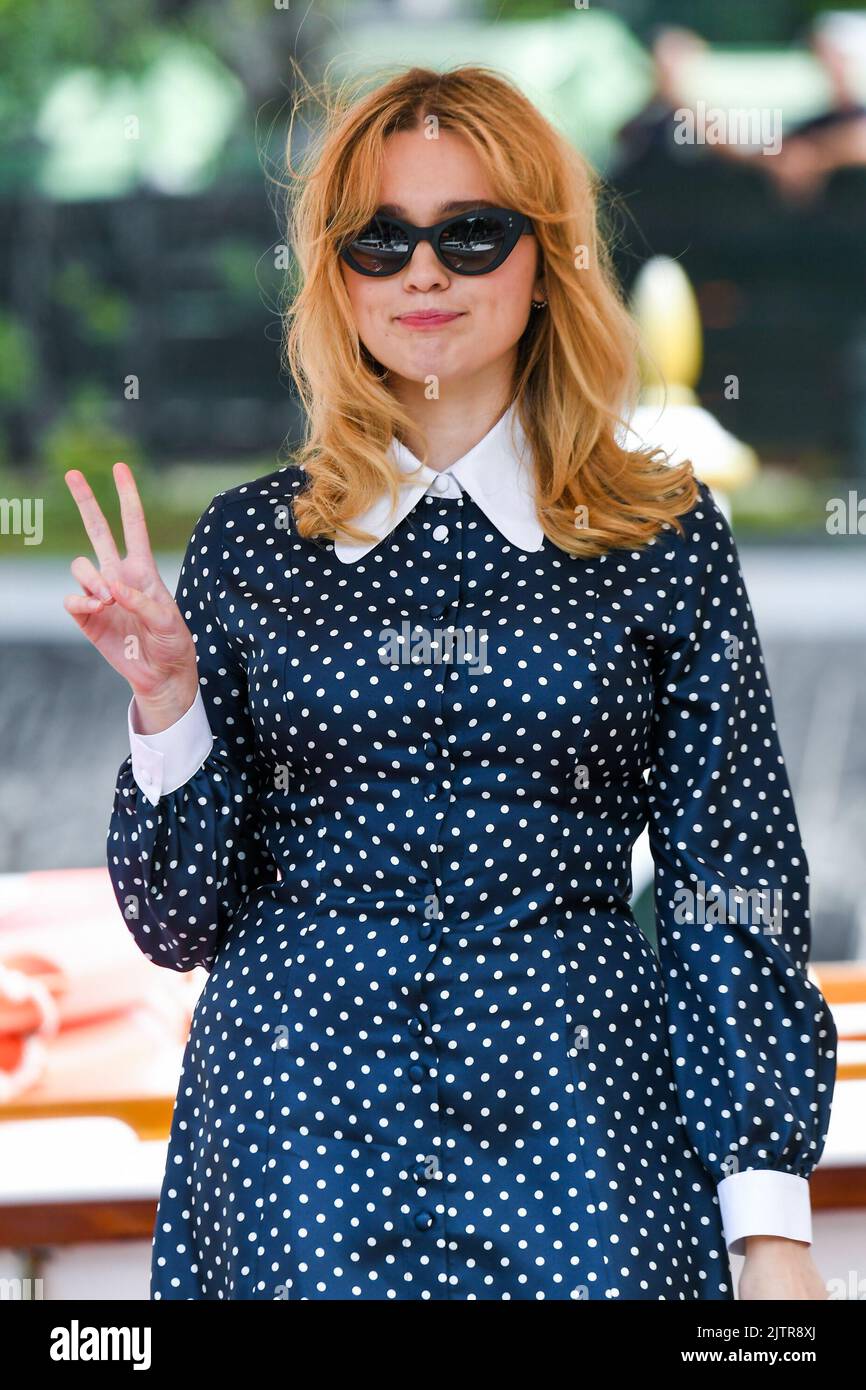 Aimee Lou Wood 79th Venice Film Festival People at Lido Venice, Italy ...