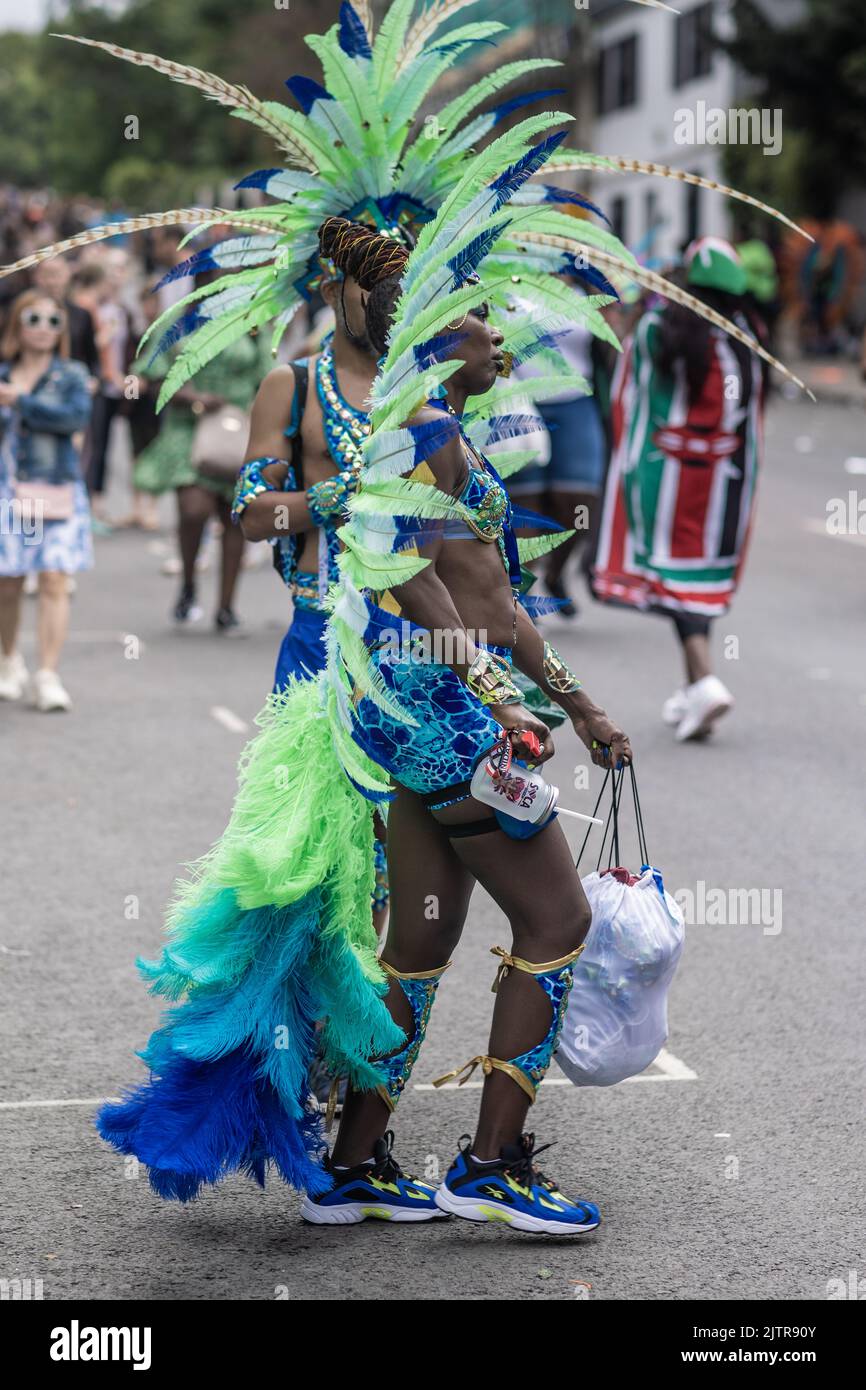 Notting Hill Carnival 2022 London Stock Photo - Alamy