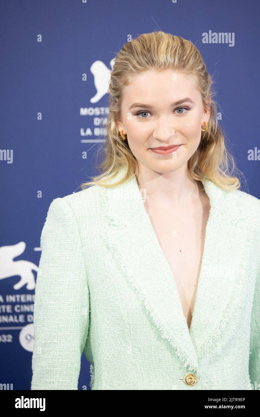 Sophie Kauer attends the photocall for "Tar" at the 79th Venice ...
