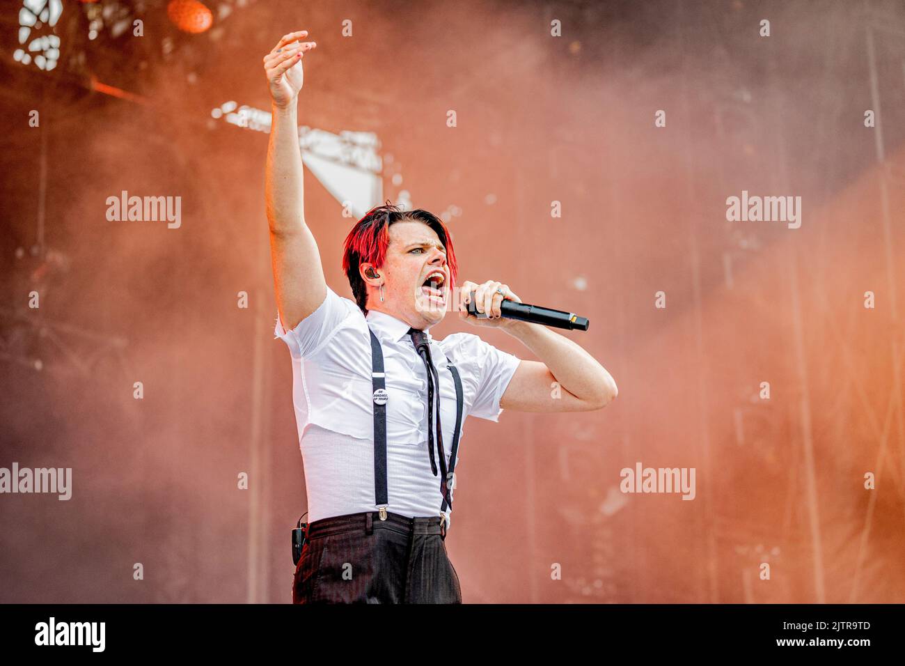 Saint-Cloud France 25 August 2022 Yungblud live concert at Rock en ...