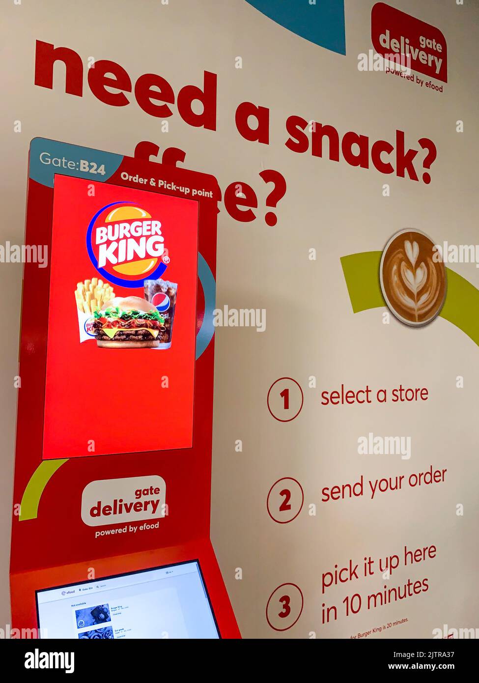 Meal order console hi-res stock photography and images - Alamy