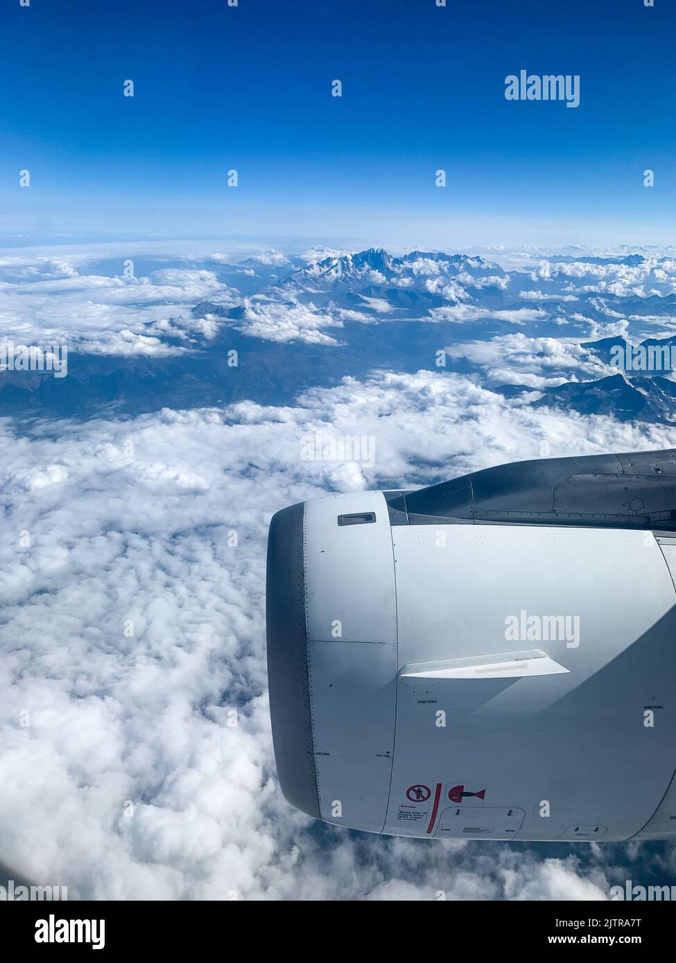 Athens region seen from a flying plane, Southern Europe Stock Photo - Alamy