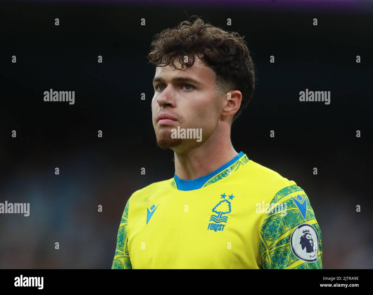 Manchester, England, 31st August 2022. Neco Williams of Nottingham ...