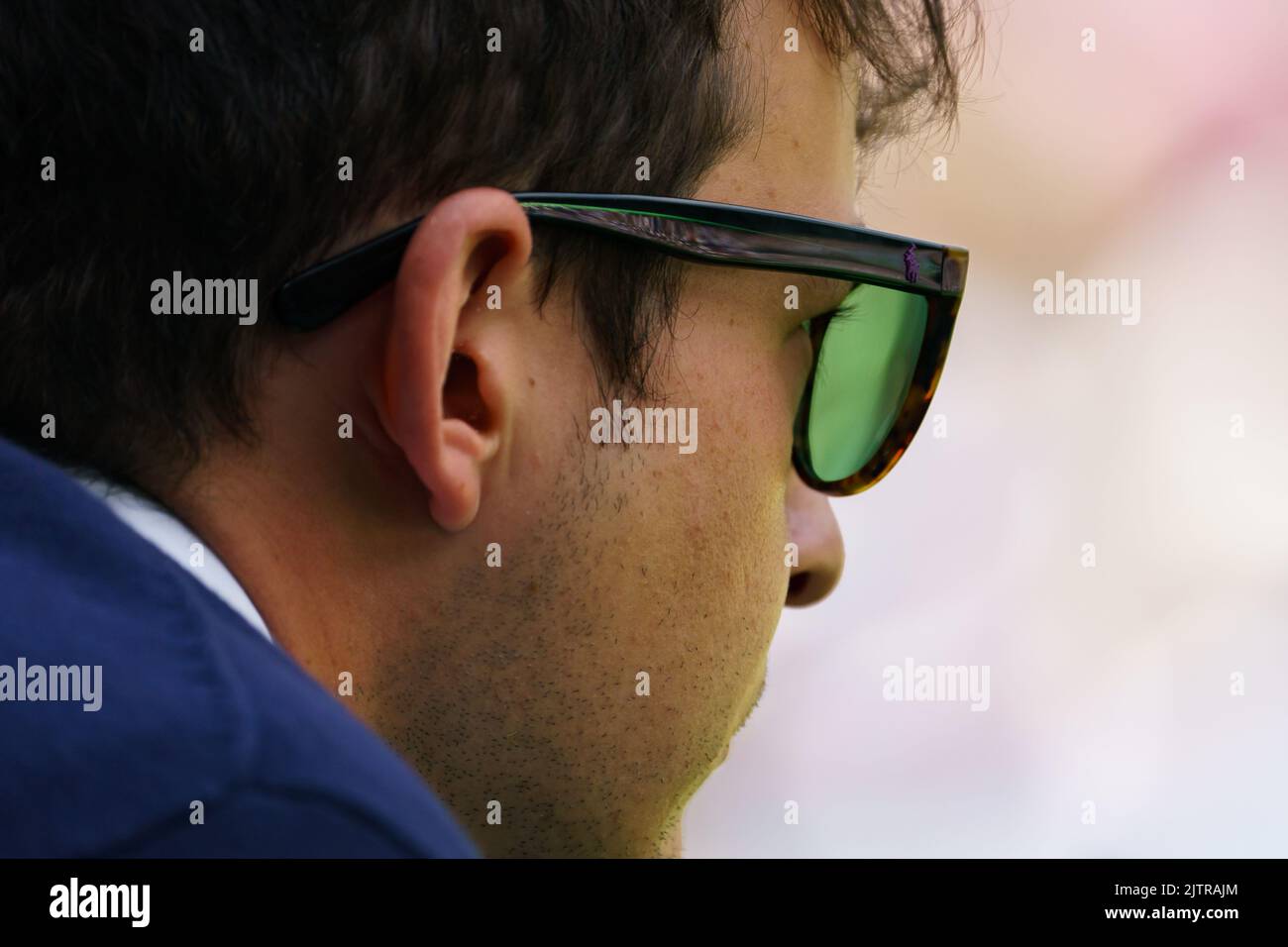 Line Judge at Wimbledon 2022 Stock Photo - Alamy