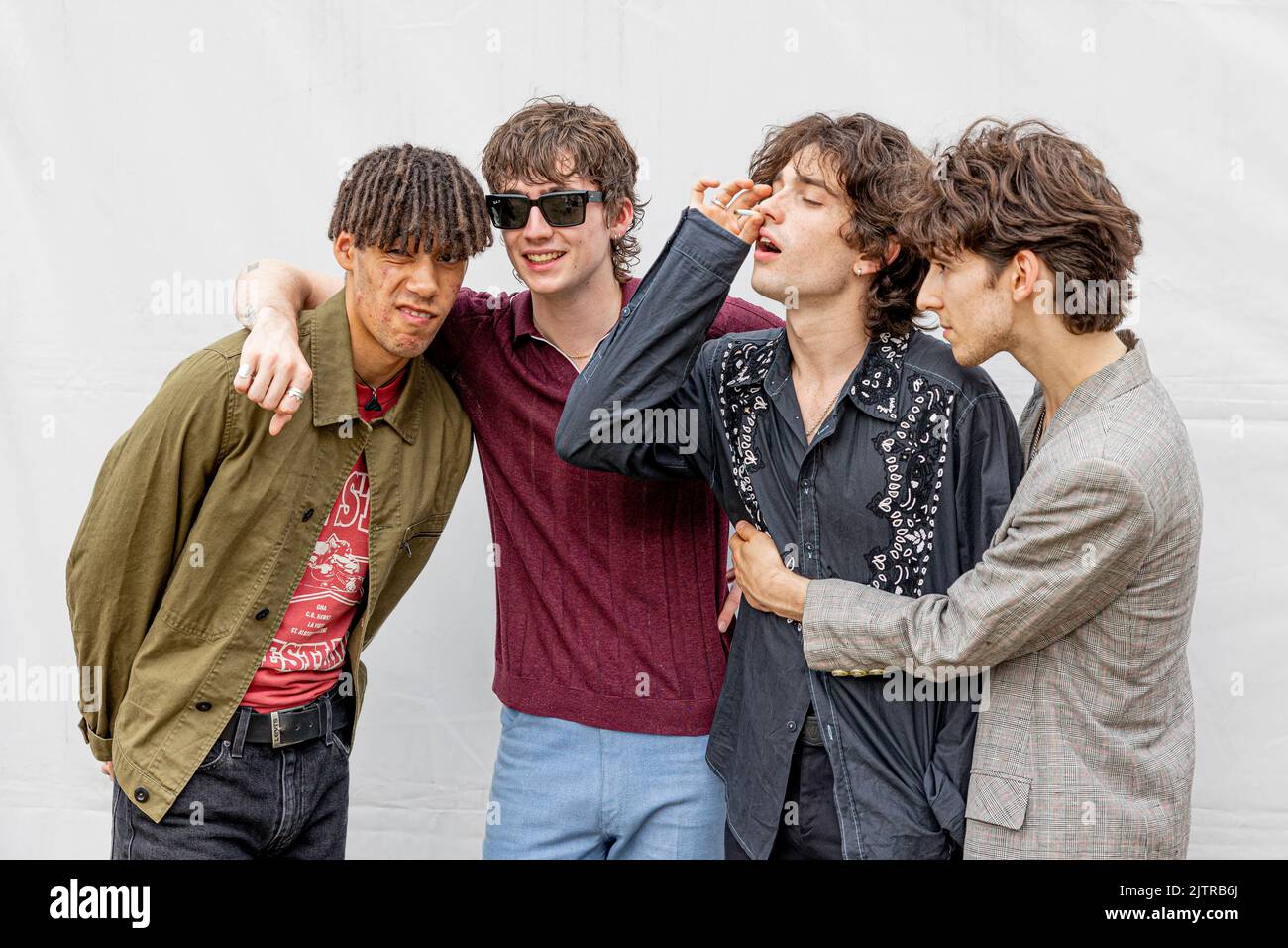 Saint-Cloud France 25 August 2022 Inhaler photo session before live ...