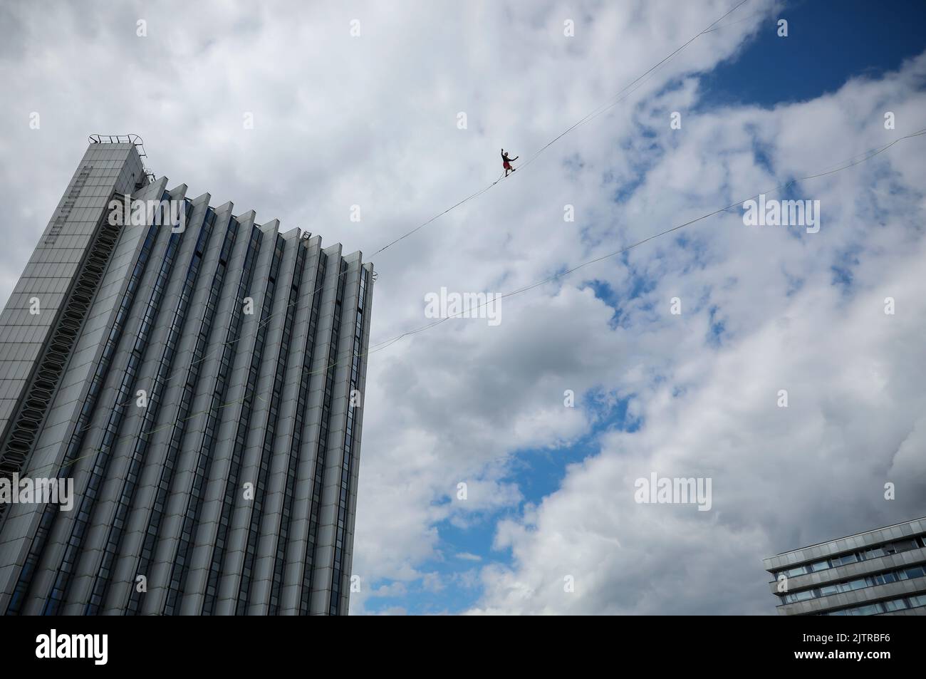 Trickline competition hi-res stock photography and images - Alamy