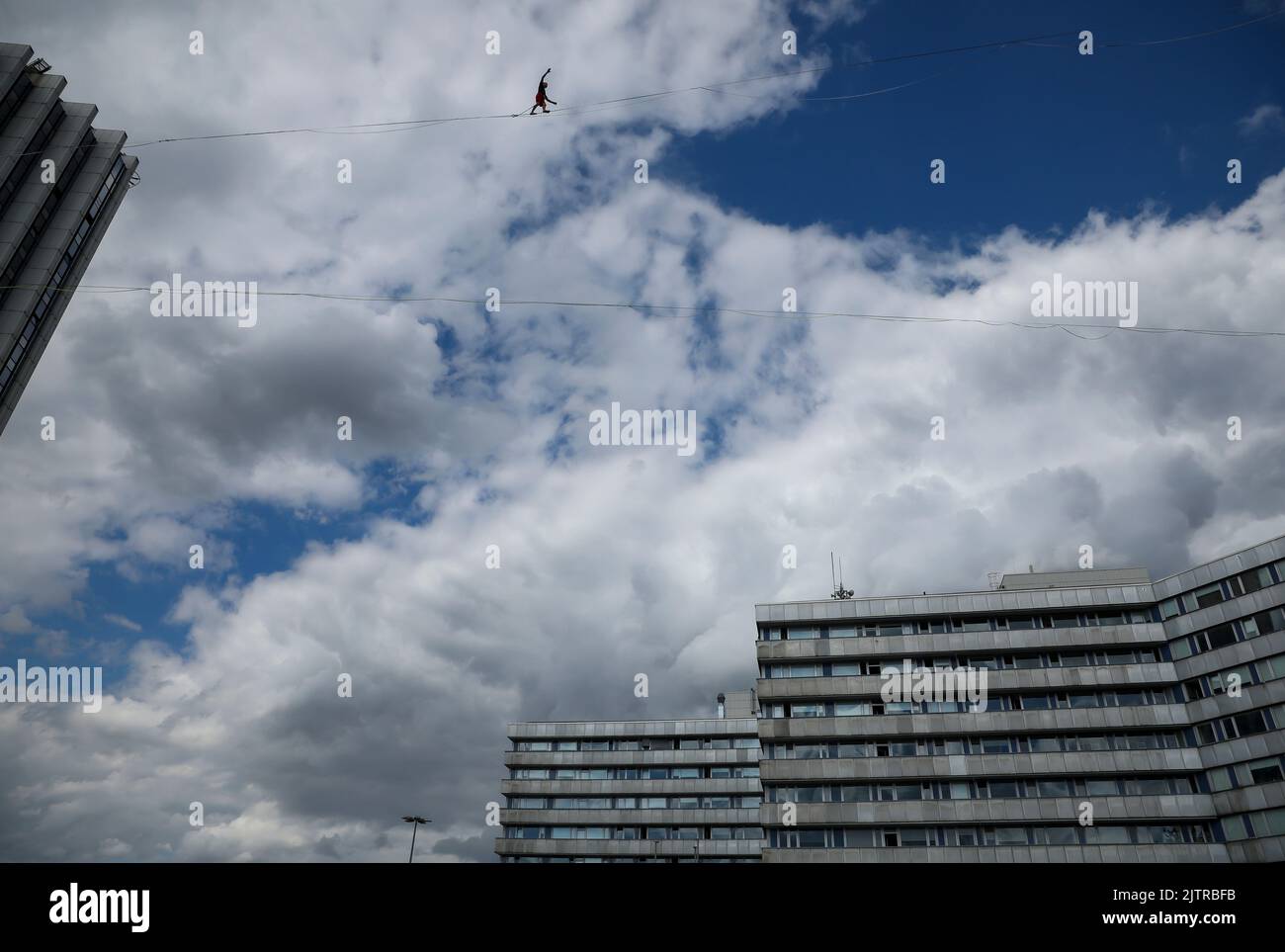 Trickline competition hi-res stock photography and images - Alamy