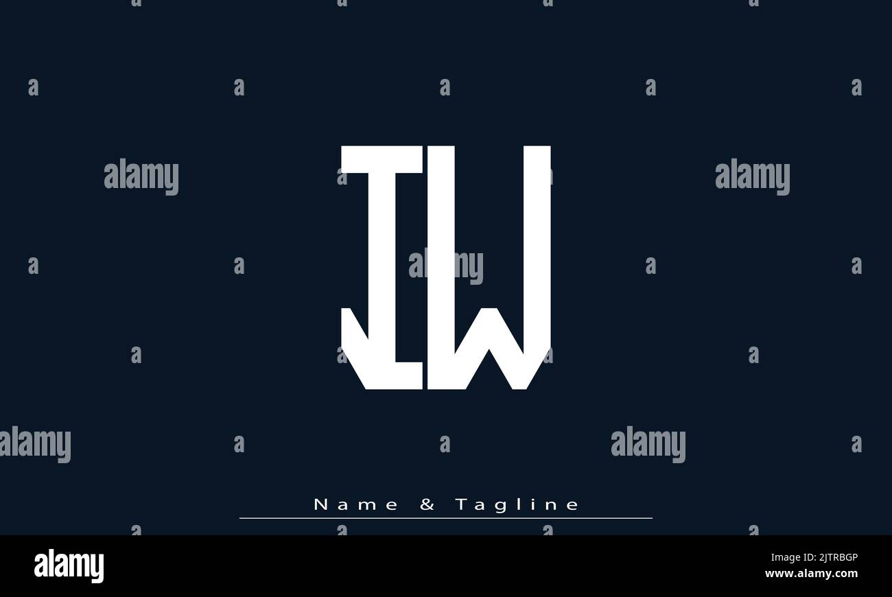 Iw alphabet hi-res stock photography and images - Alamy