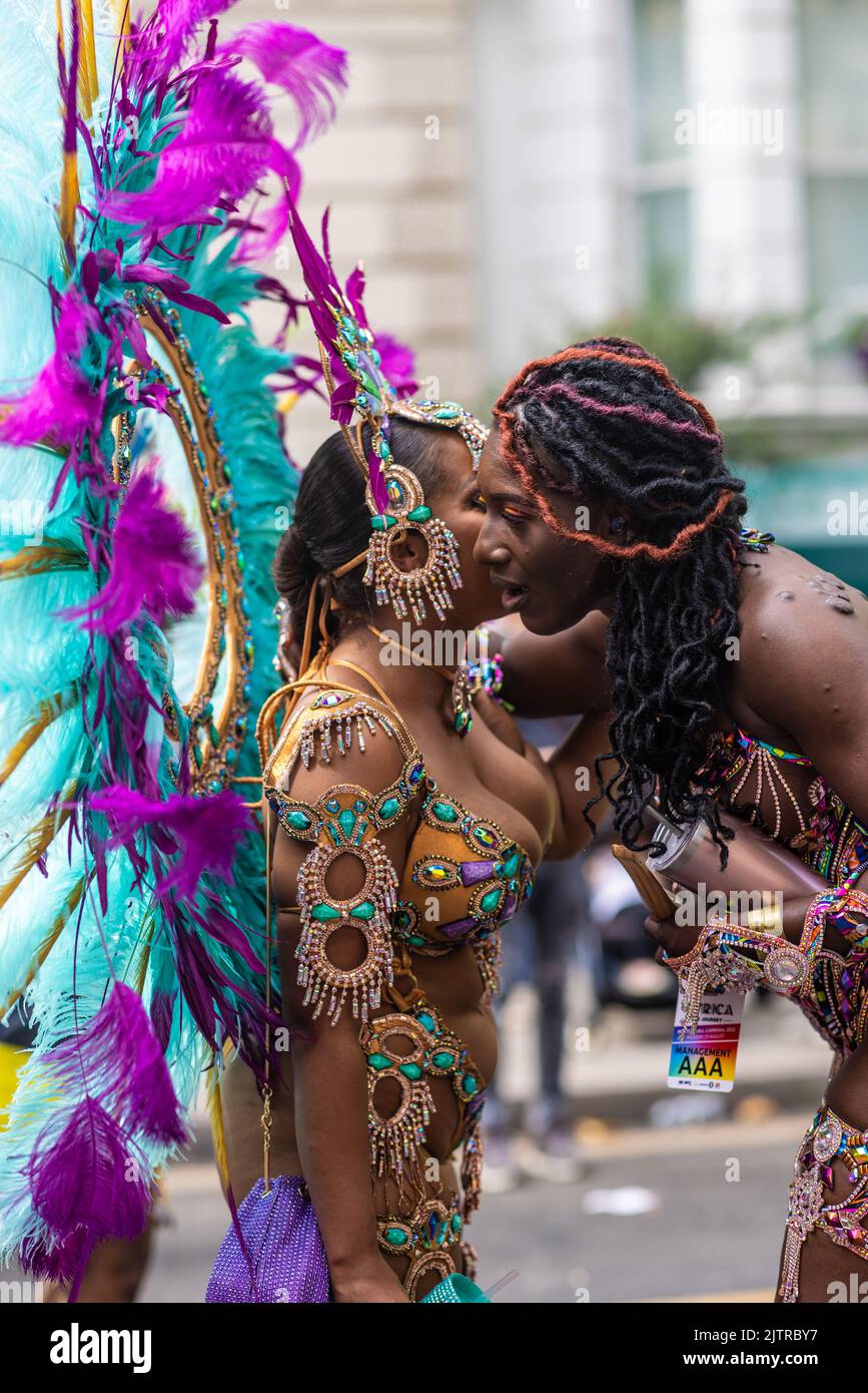 Notting Hill Carnival 2022 London Stock Photo - Alamy