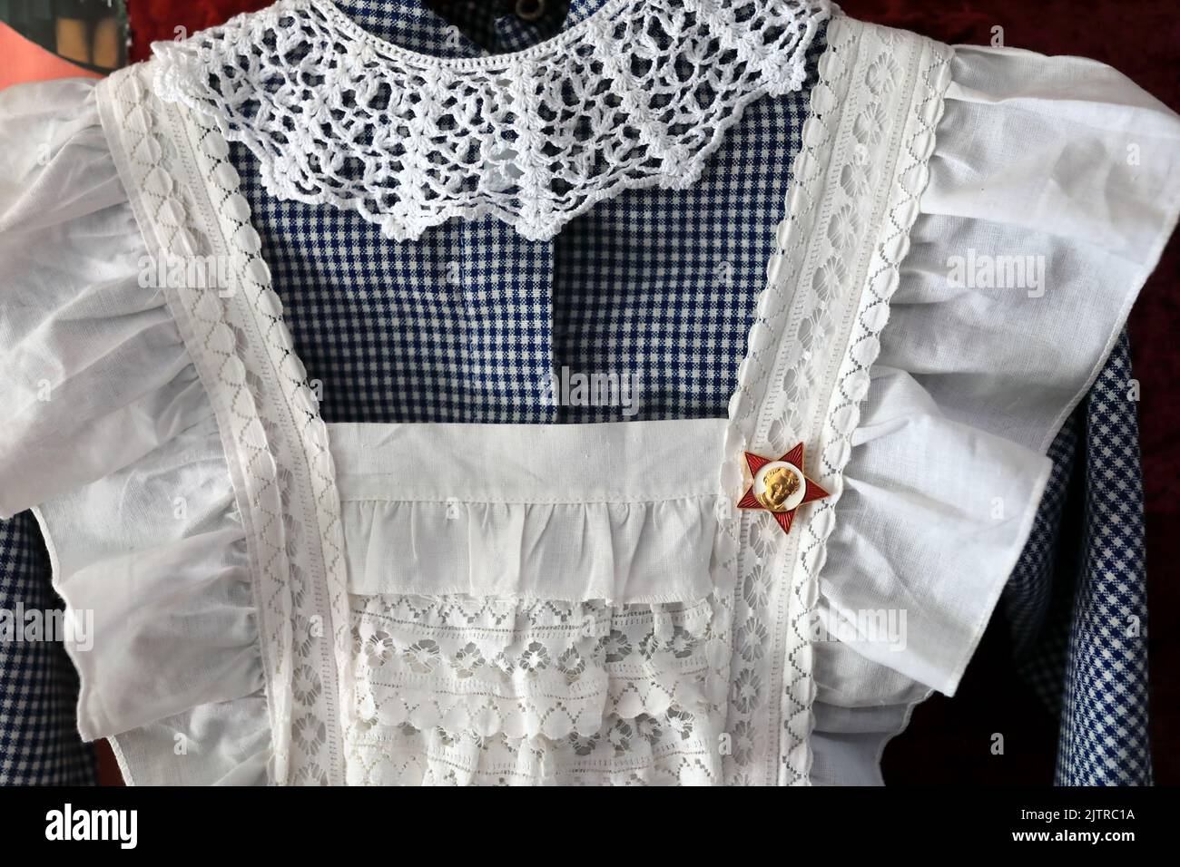 Soviet school uniform hi-res stock photography and images - Alamy