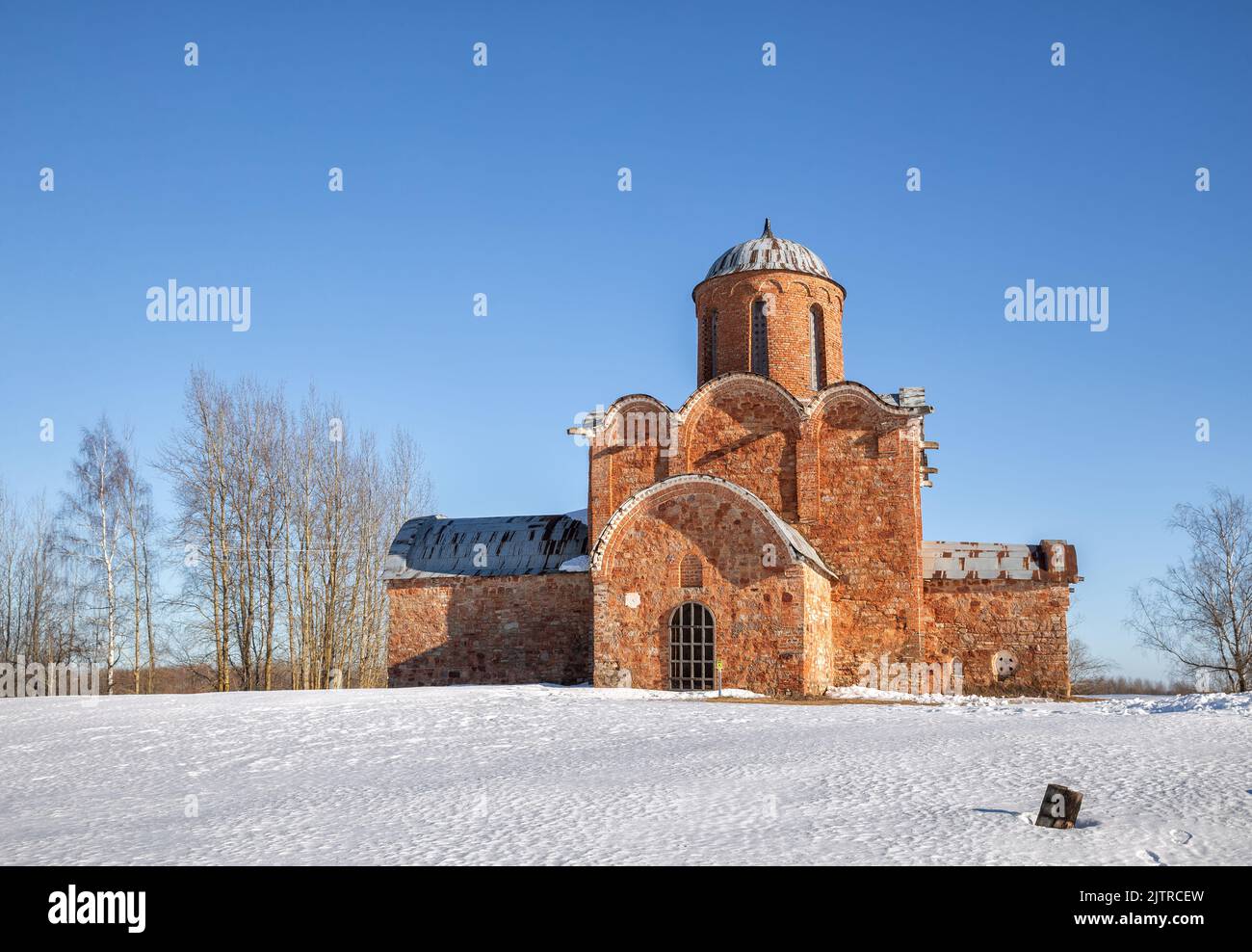 Transfiguration Church in Kovalyovo, Veliky Novgorod vicinity, Russia ...